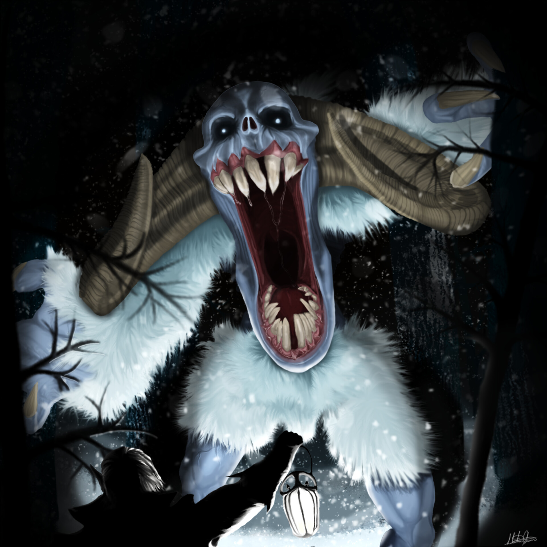 ArtStation - Frostmaw the Mountain Terror