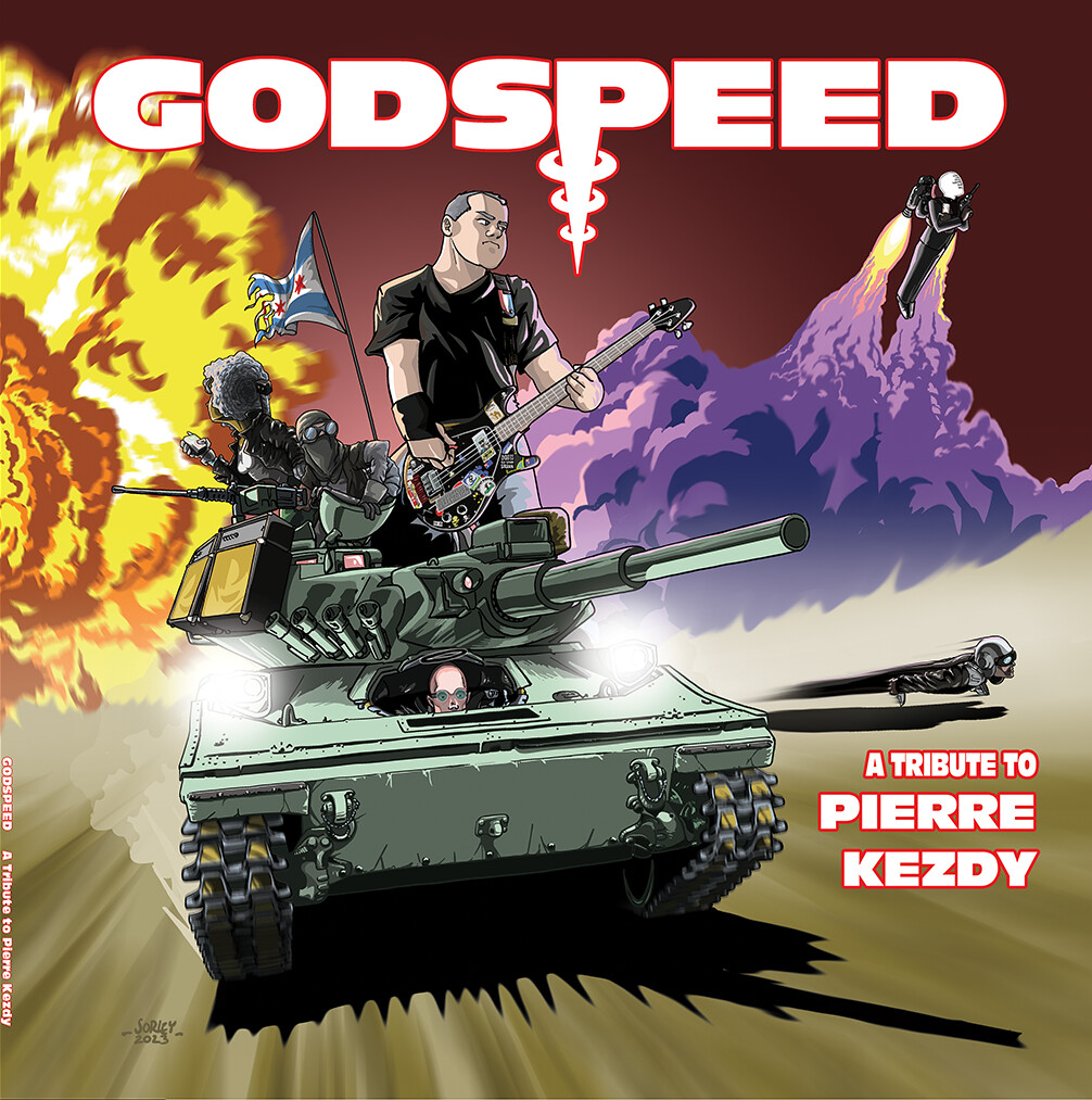 ArtStation - "Godspeed: A Tribute to Pierre Kezdy" album art, layout ...
