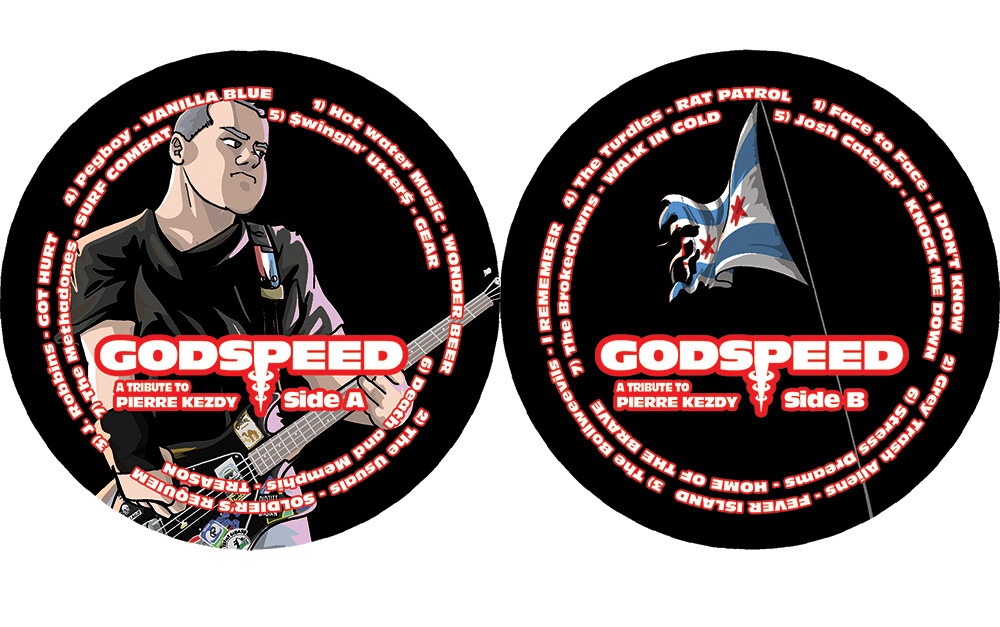 Jeff Sorley - "Godspeed: A Tribute to Pierre Kezdy" album art, layout ...