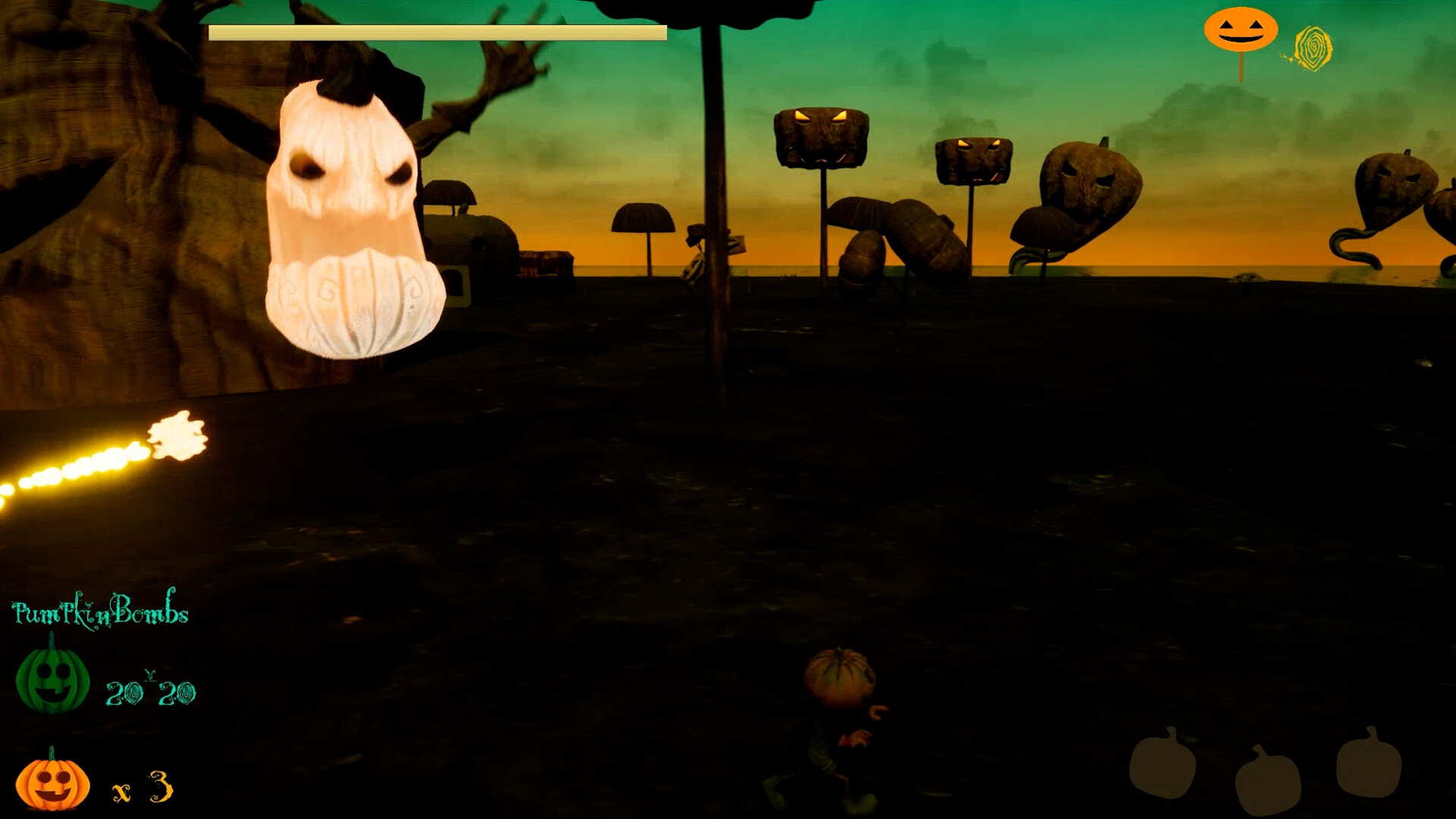 ArtStation - halloweenGame_bossLevel_11_3_gamePlay