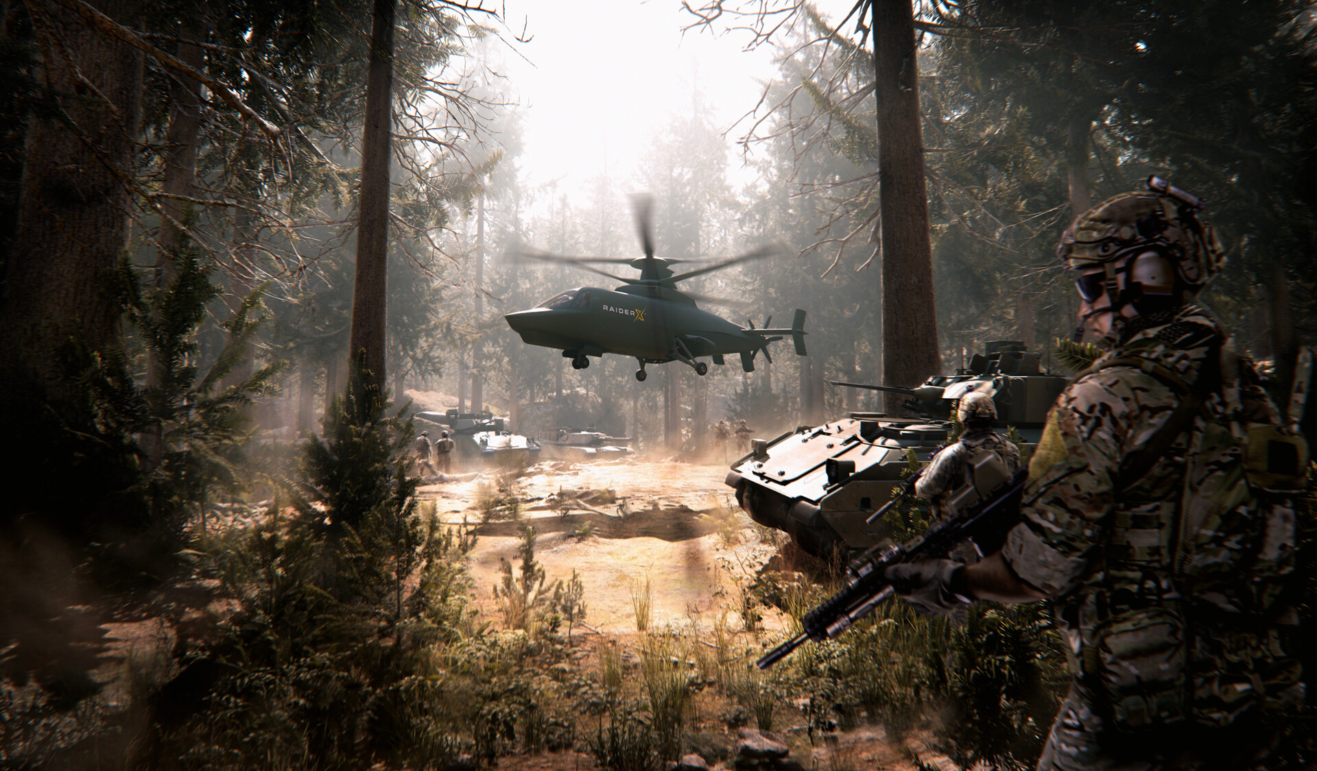 ArtStation - Raider X - Forest Clearing