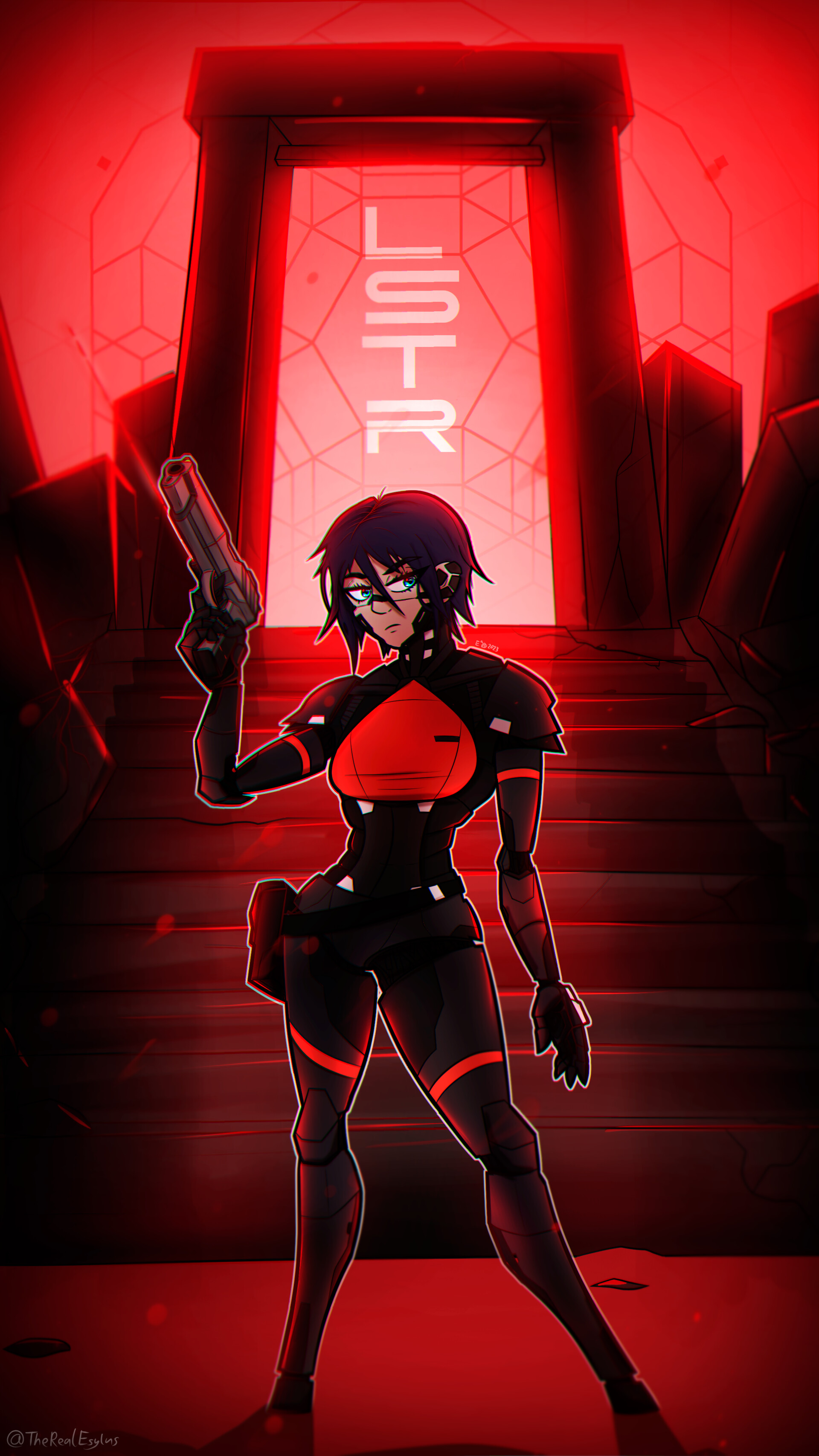 ArtStation - "Magpie" - SIGNALIS Elster Fanart