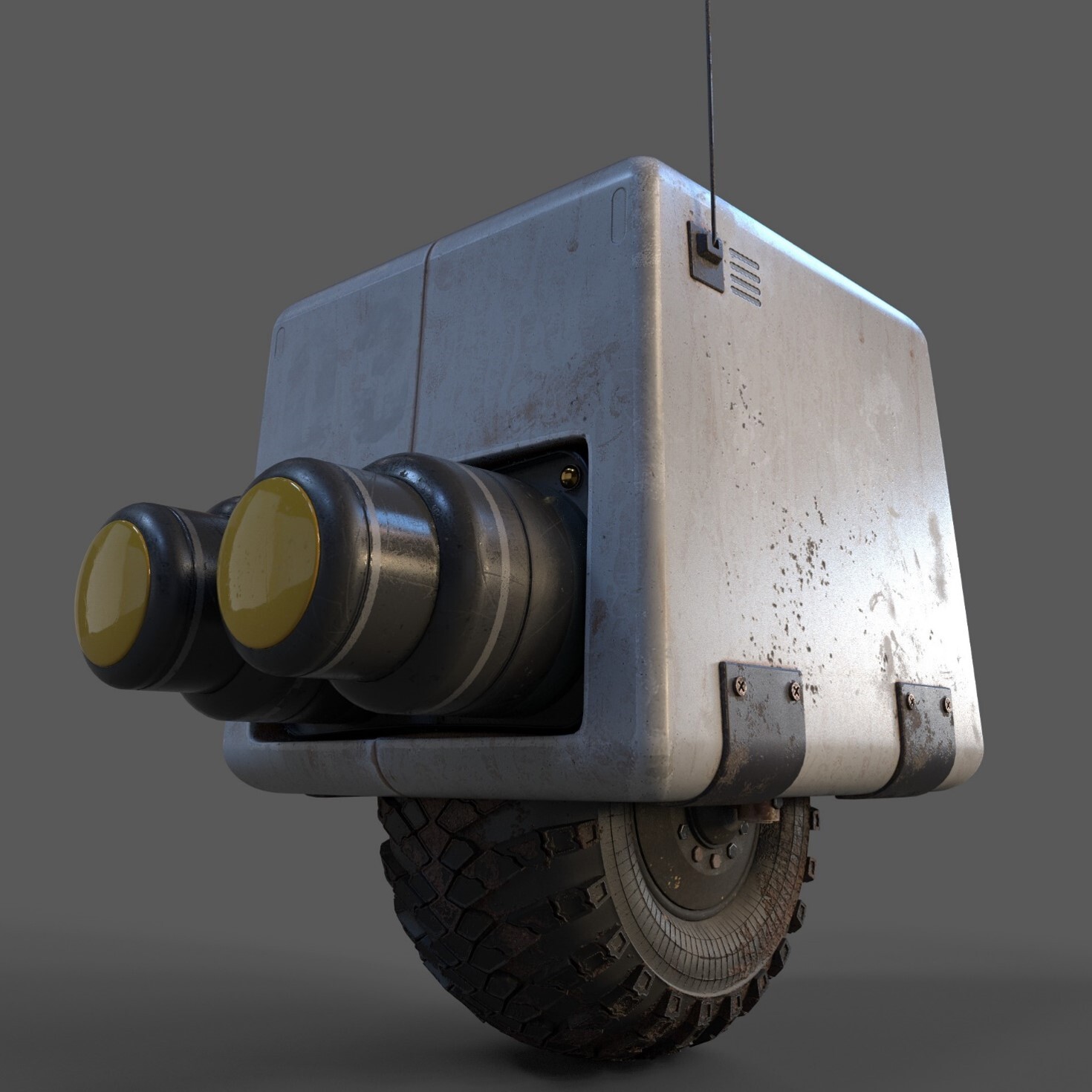 Allen Lin - The Robots In The Desert - Character Model 2022