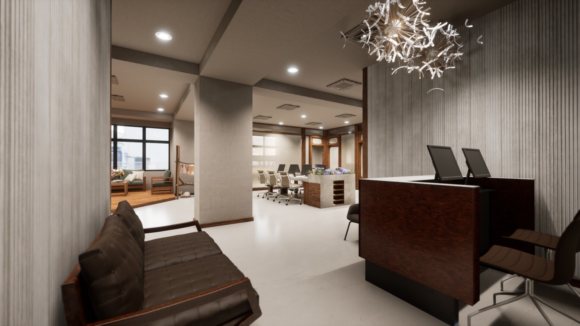 Aakash Banerjee - UE5 | Office Interior Visualization