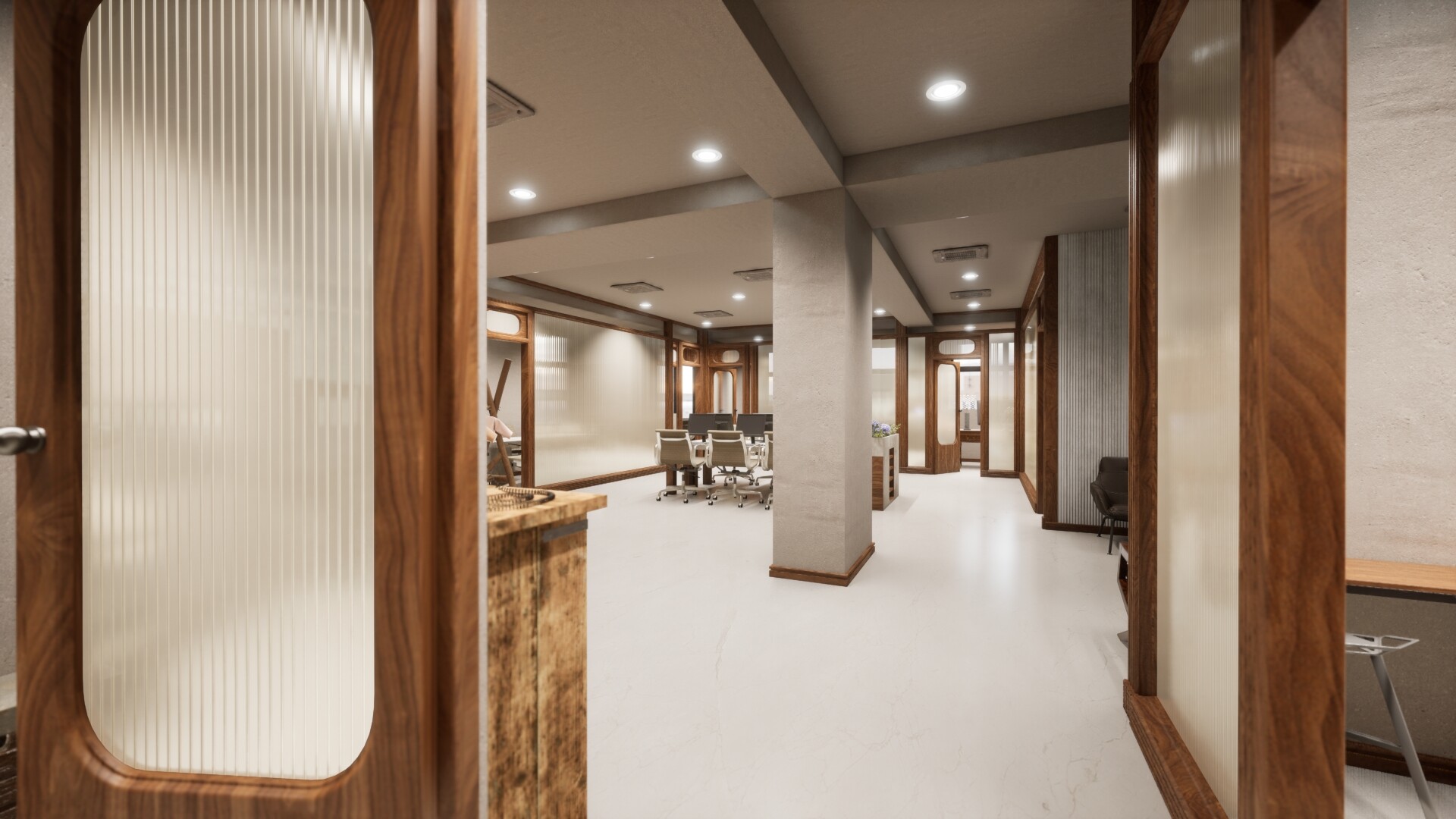 Aakash Banerjee - UE5 | Office Interior Visualization