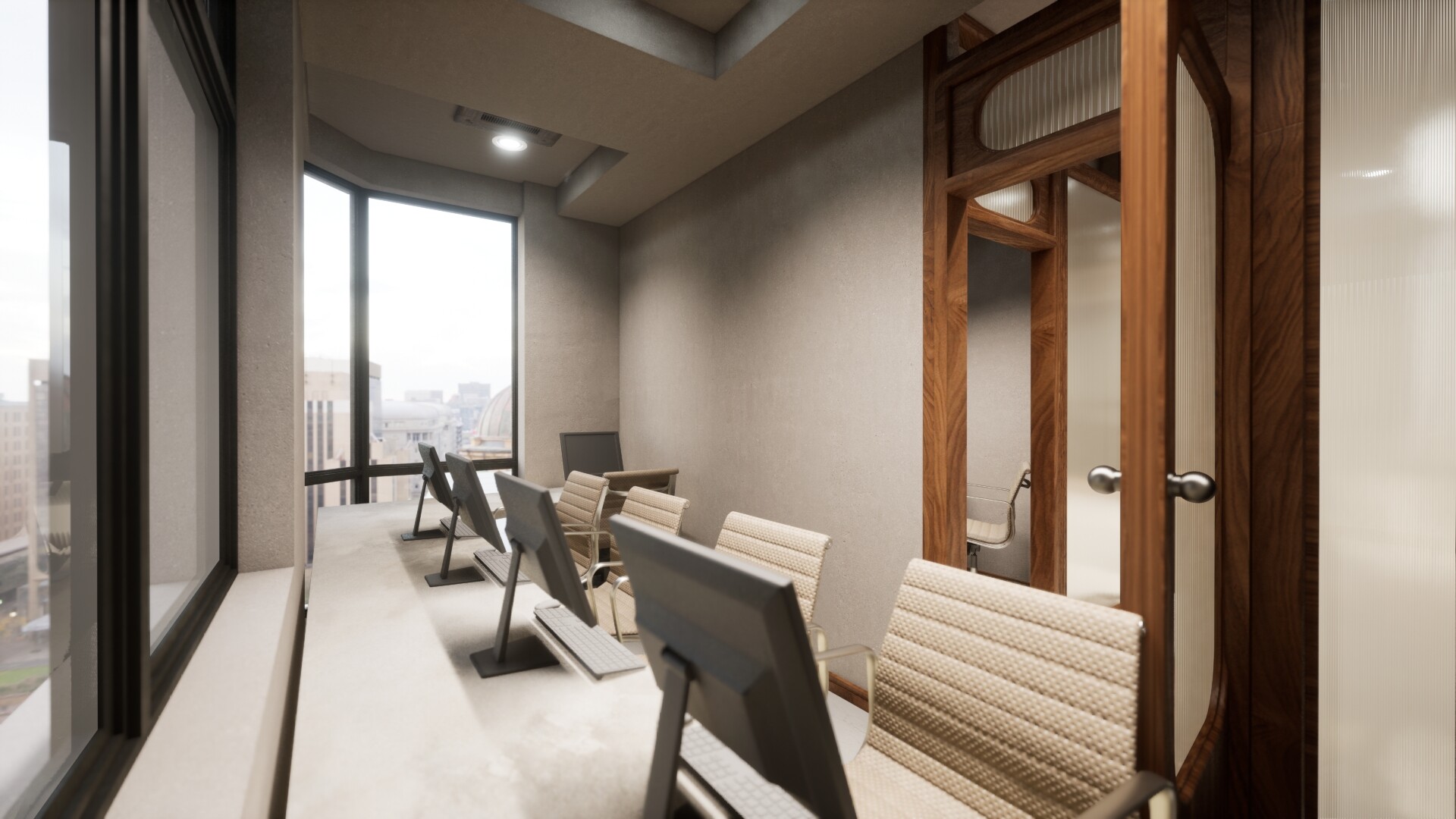 Aakash Banerjee - UE5 | Office Interior Visualization