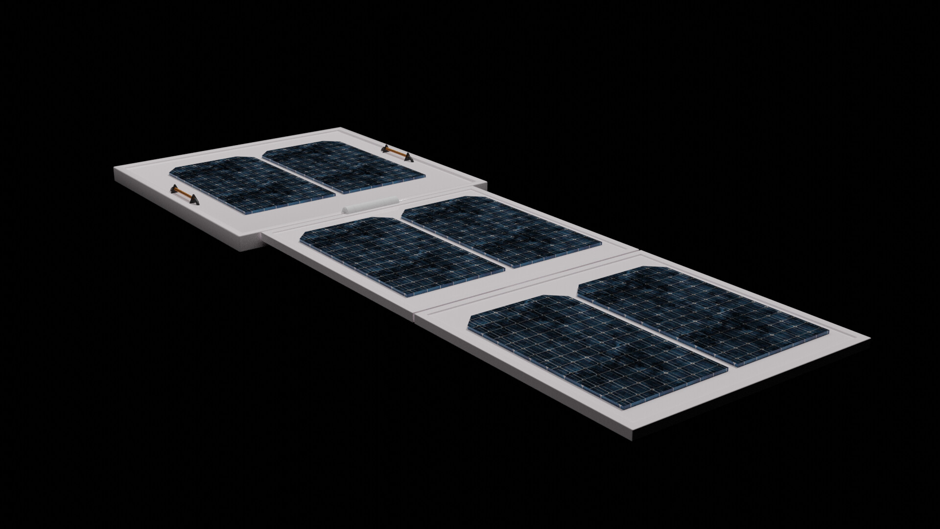 ArtStation - Deployable 1U Cubesat Solar Panel