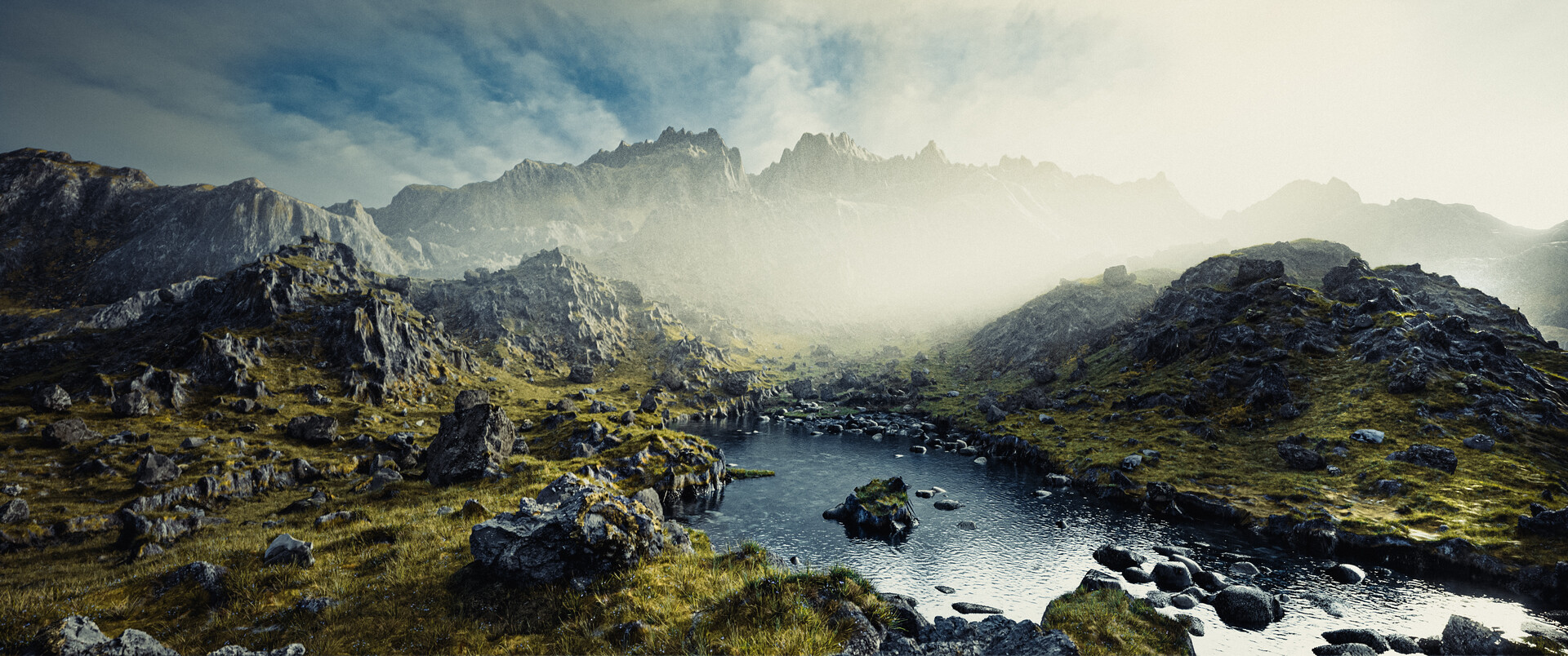 ArtStation - Riverside Rocks 2