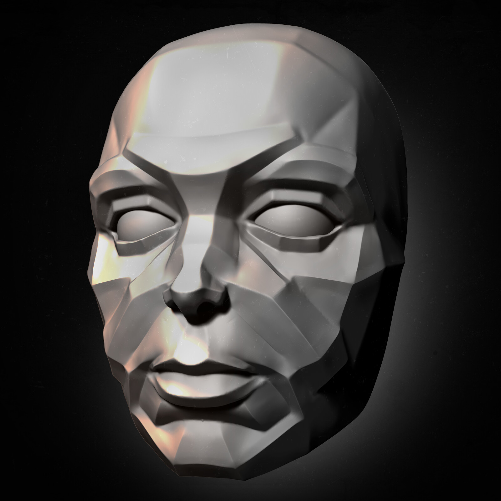 ArtStation - Facial plane practice