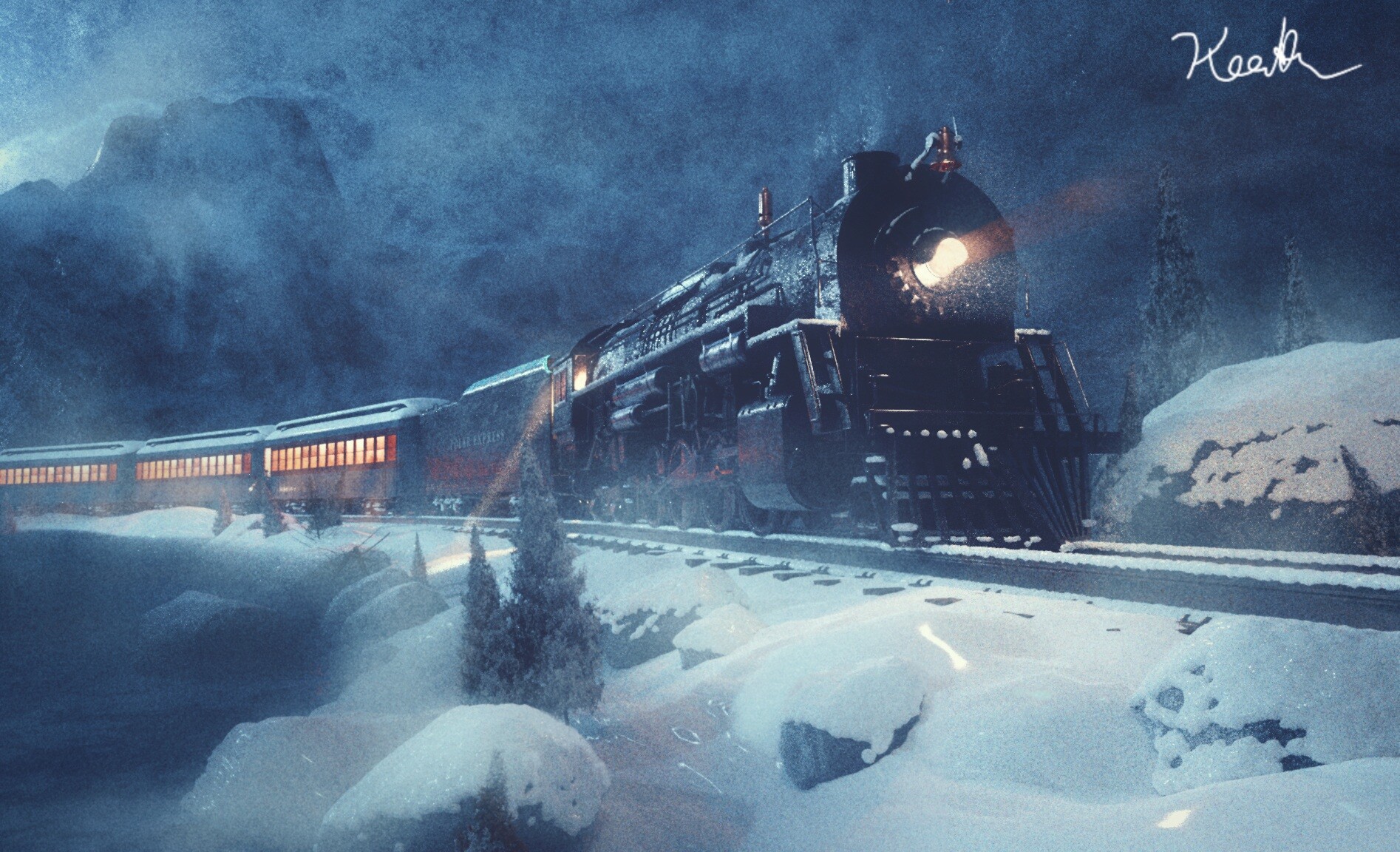 Keato - Polar Express - Lake Render #3