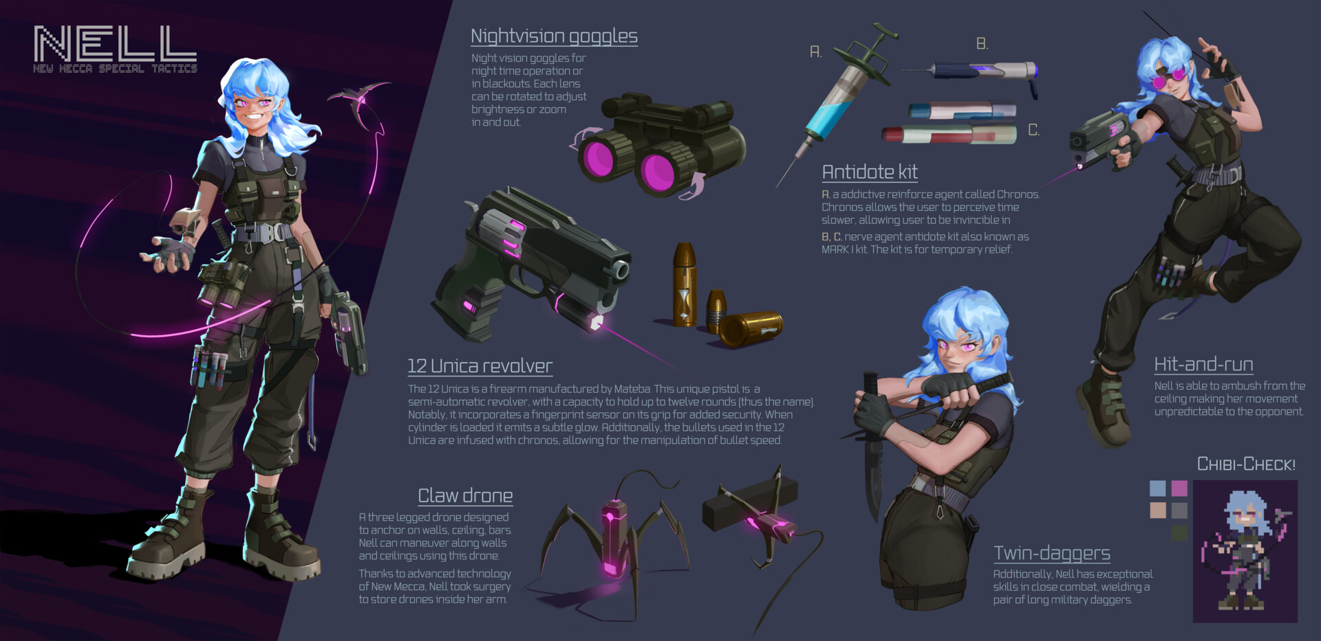 ArtStation - Cyberpunk agent