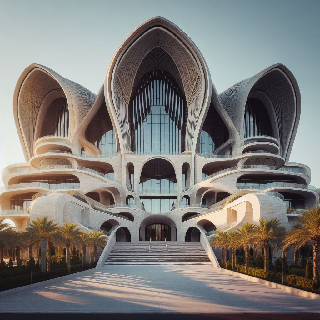 ArtStation - Palace. Futuristic