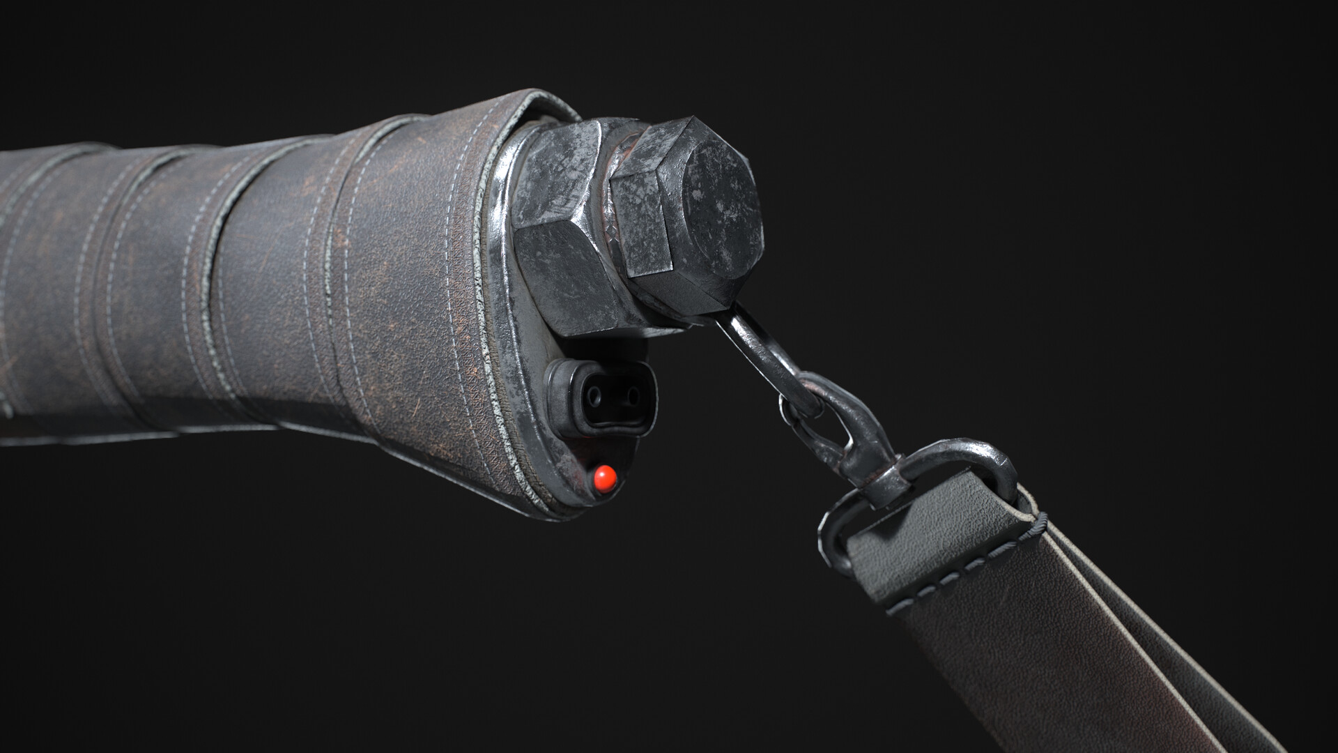 Ruslan Ibrahimov - Knife in the style of Post-Apocalypse