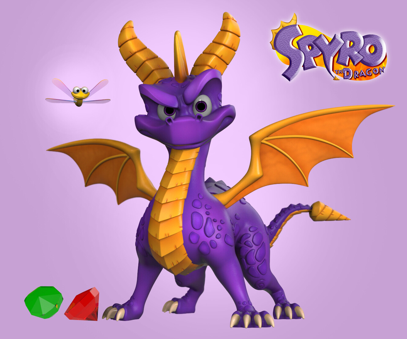 ArtStation - Spyro The Dragon