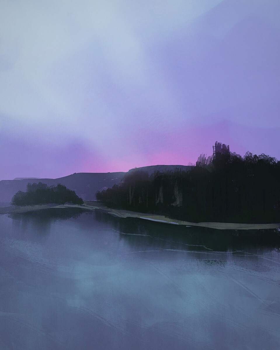 ArtStation - Pink lake