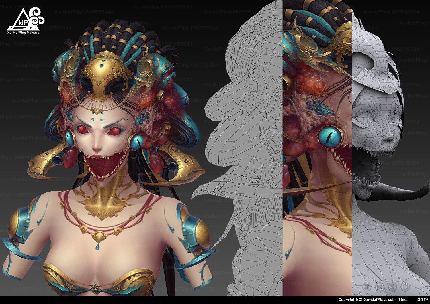 ArtStation - 2019_山海经－西王母