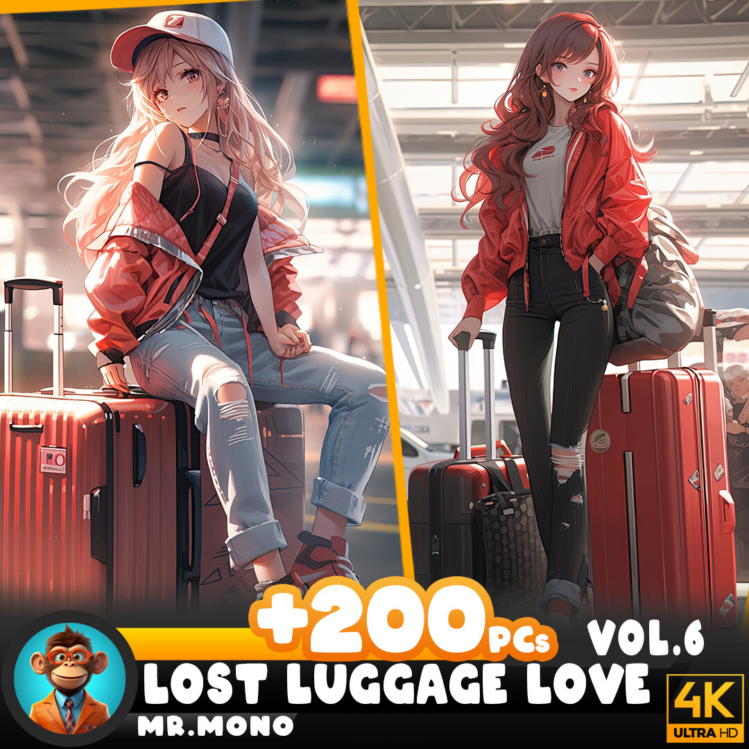 ArtStation - Lost Luggage Love Vol.6 | Reference Images