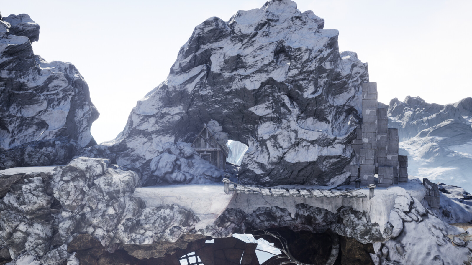 Mariya Kopylova - Vikings' Cave - Platformer Side View Environment Art