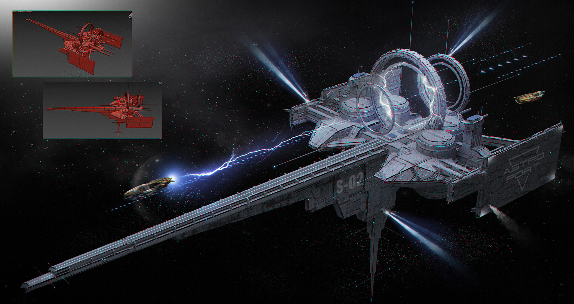 ArtStation - Space Warfare Platform