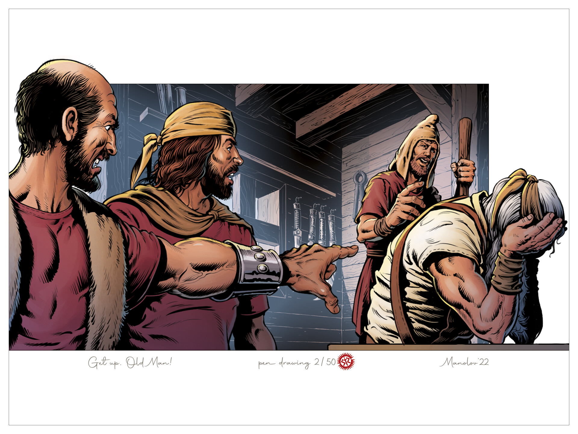 ArtStation - Get up, Old Man!