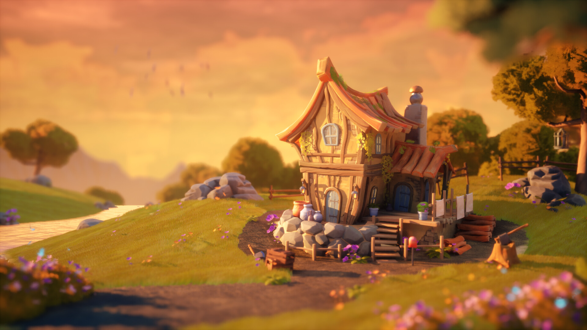 ArtStation - Stylize Sunset