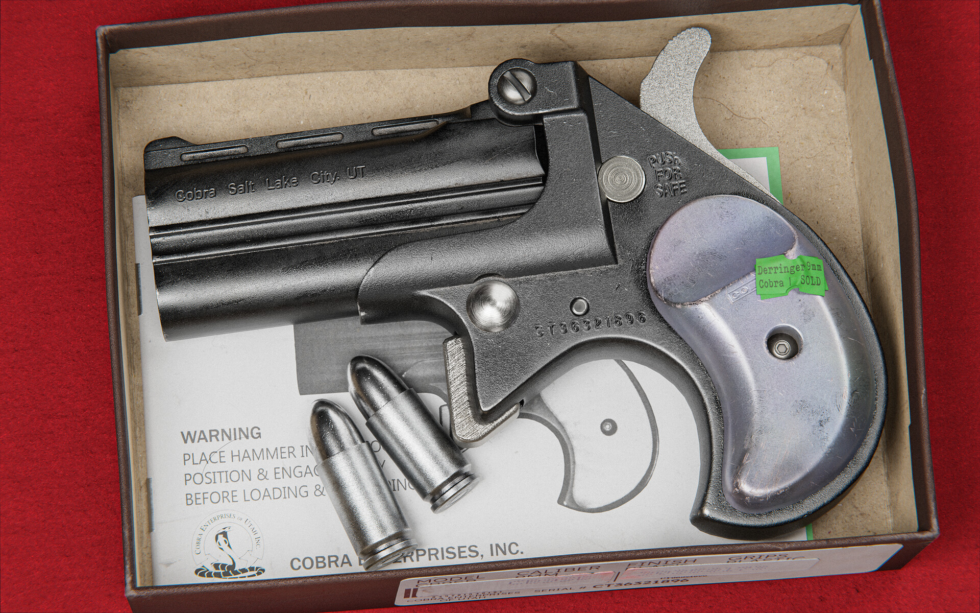 ArtStation - Cobra Derringer 9mm