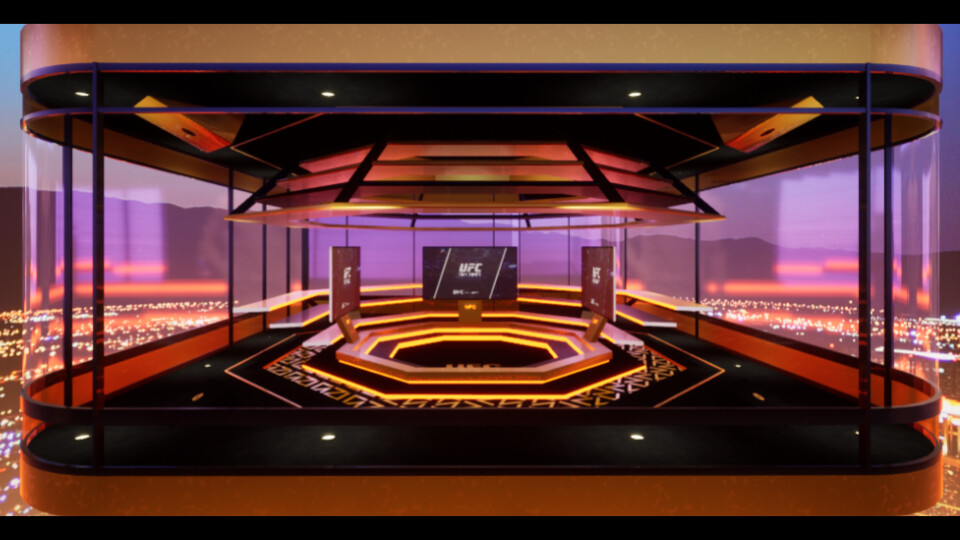 ArtStation - UFC Virtual Studio Renders