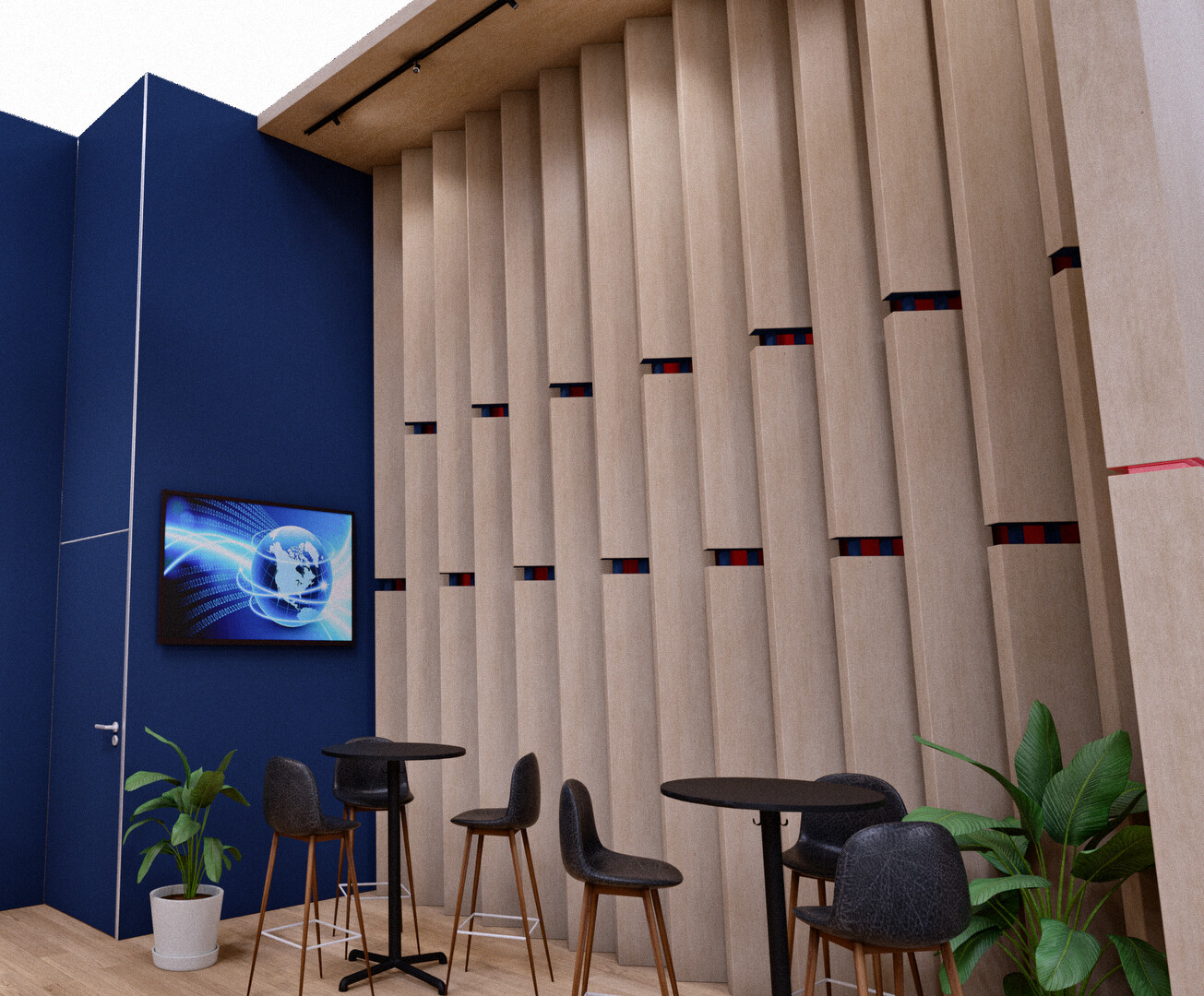 Guy Link - REXROTH/BOSCH Booth Build: Previsualization Renders