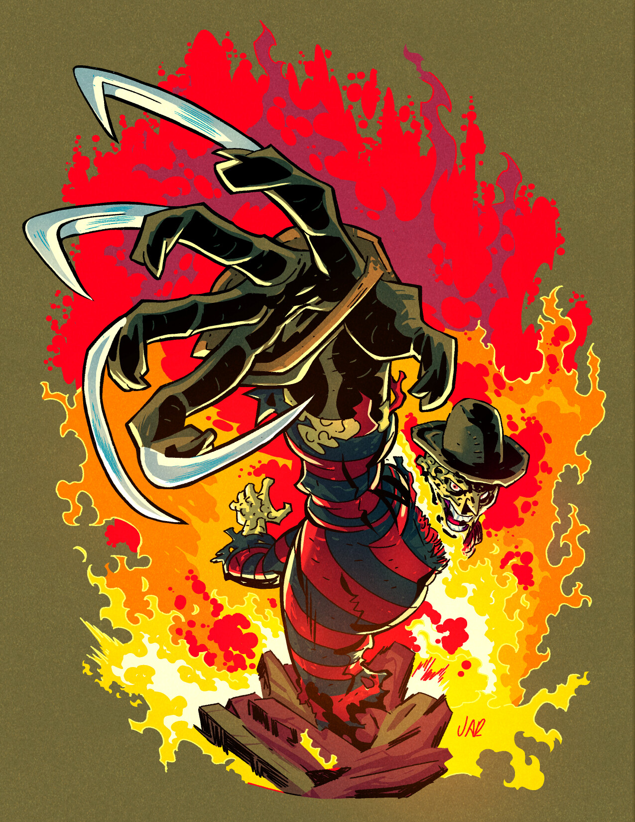 ArtStation - Freddy Krueger