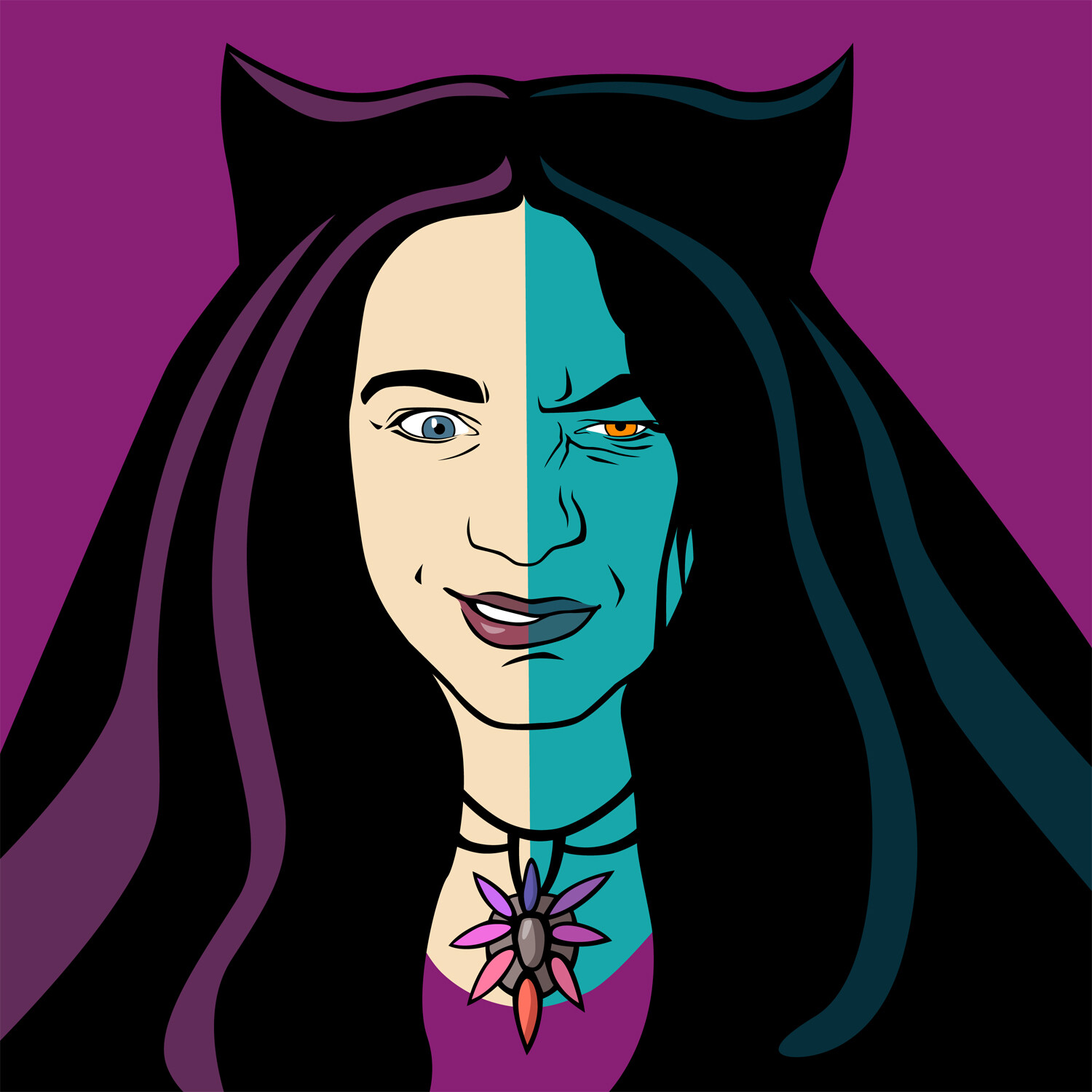 ArtStation - October witch