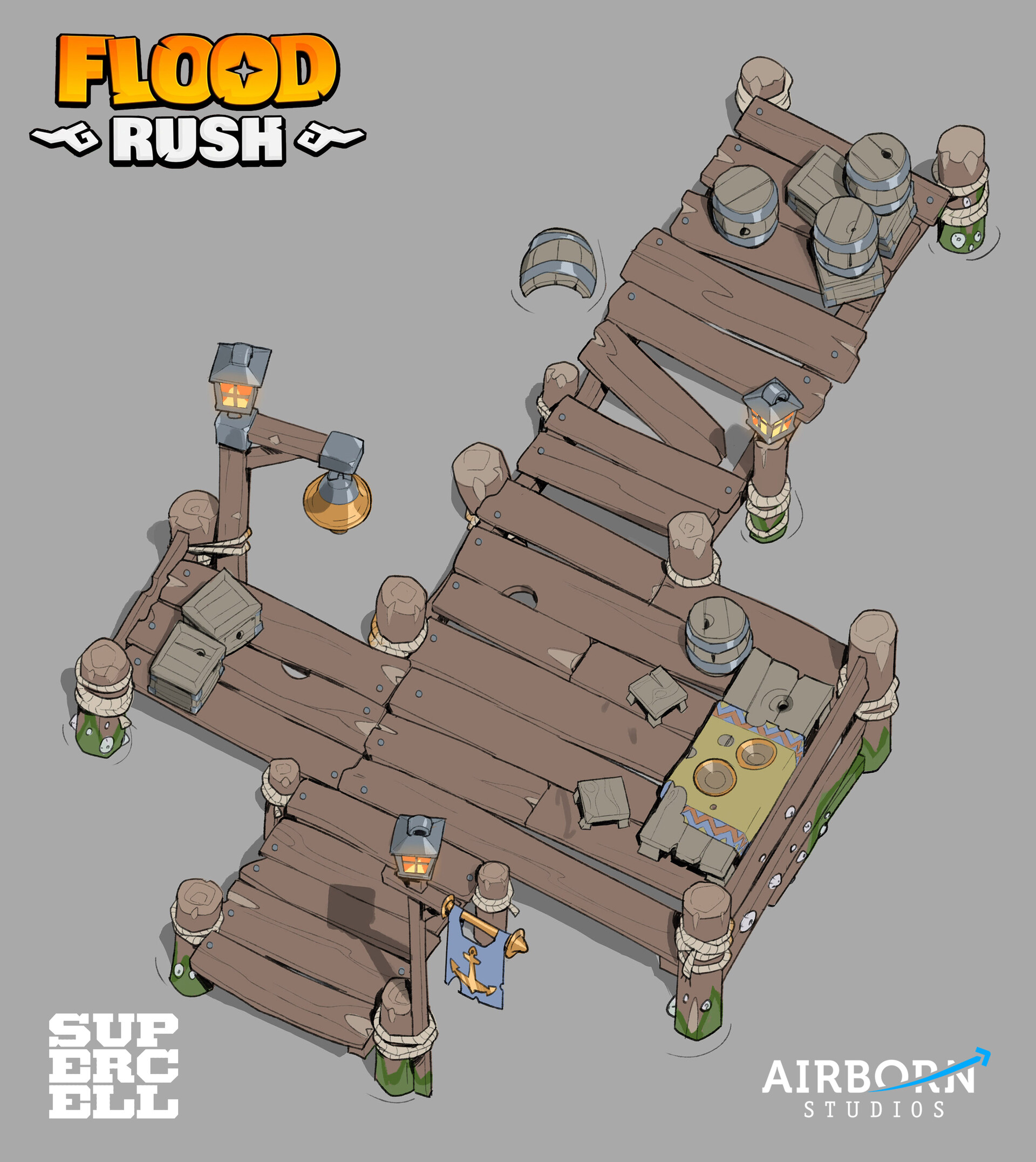 Airborn Studios - Floodrush - Clam Island Concepts