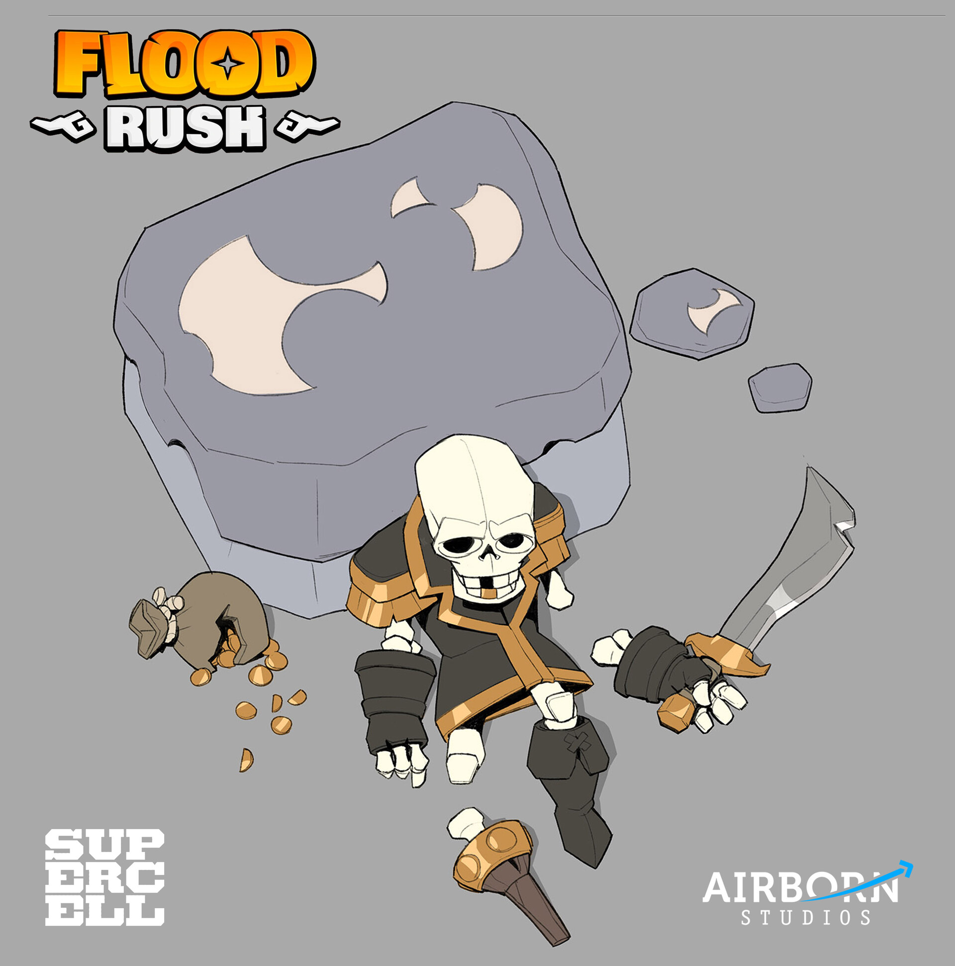 Airborn Studios - Floodrush - Clam Island Concepts