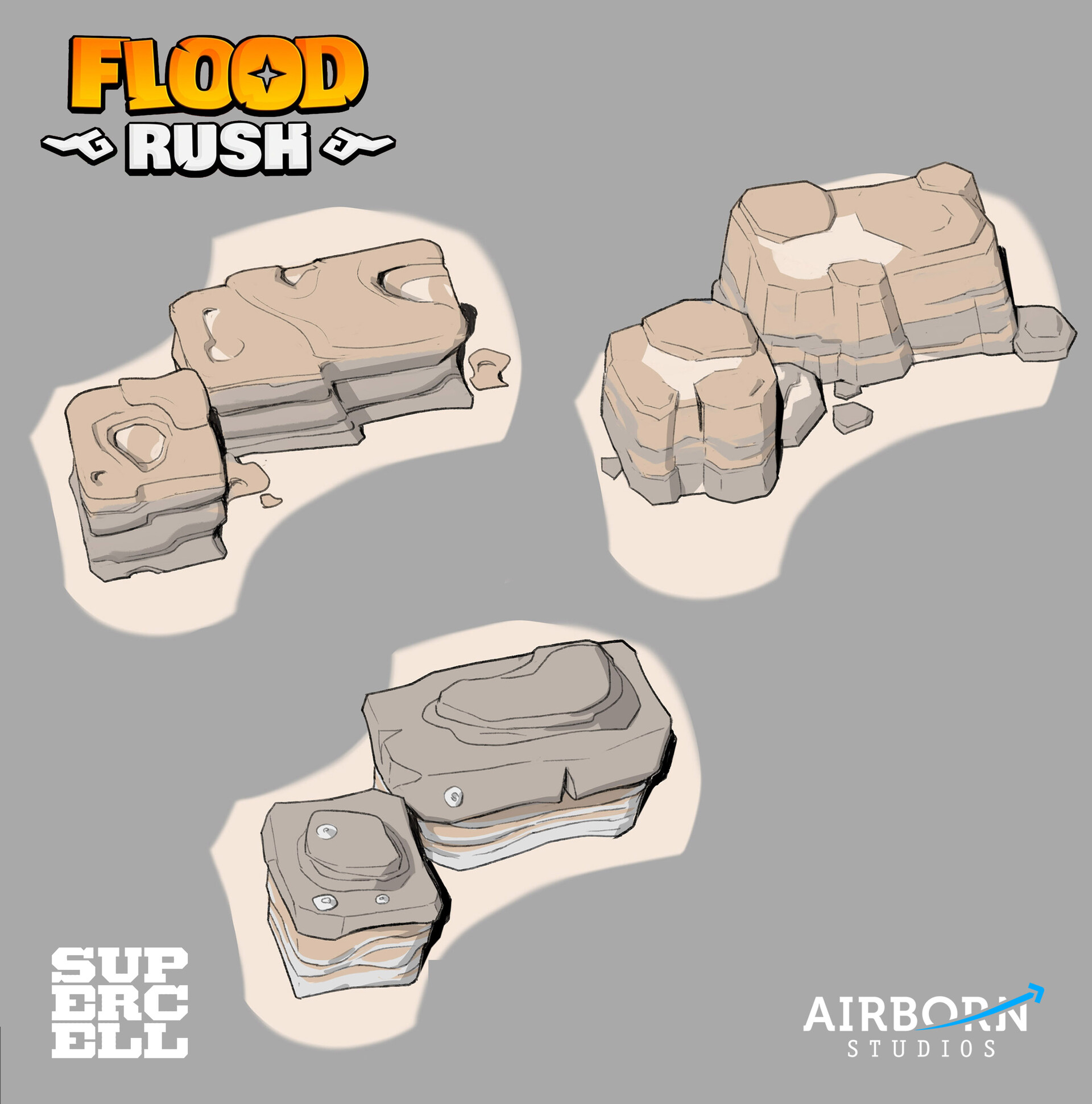 Airborn Studios - Floodrush - Clam Island Concepts