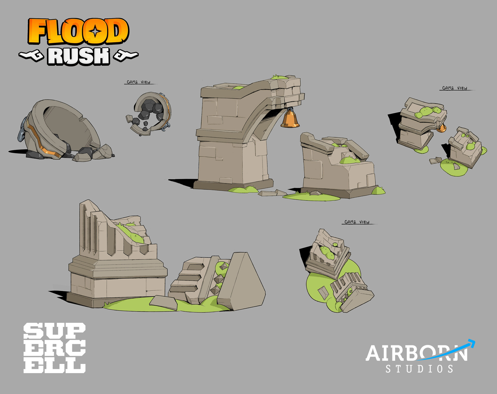Airborn Studios - Floodrush - Clam Island Concepts