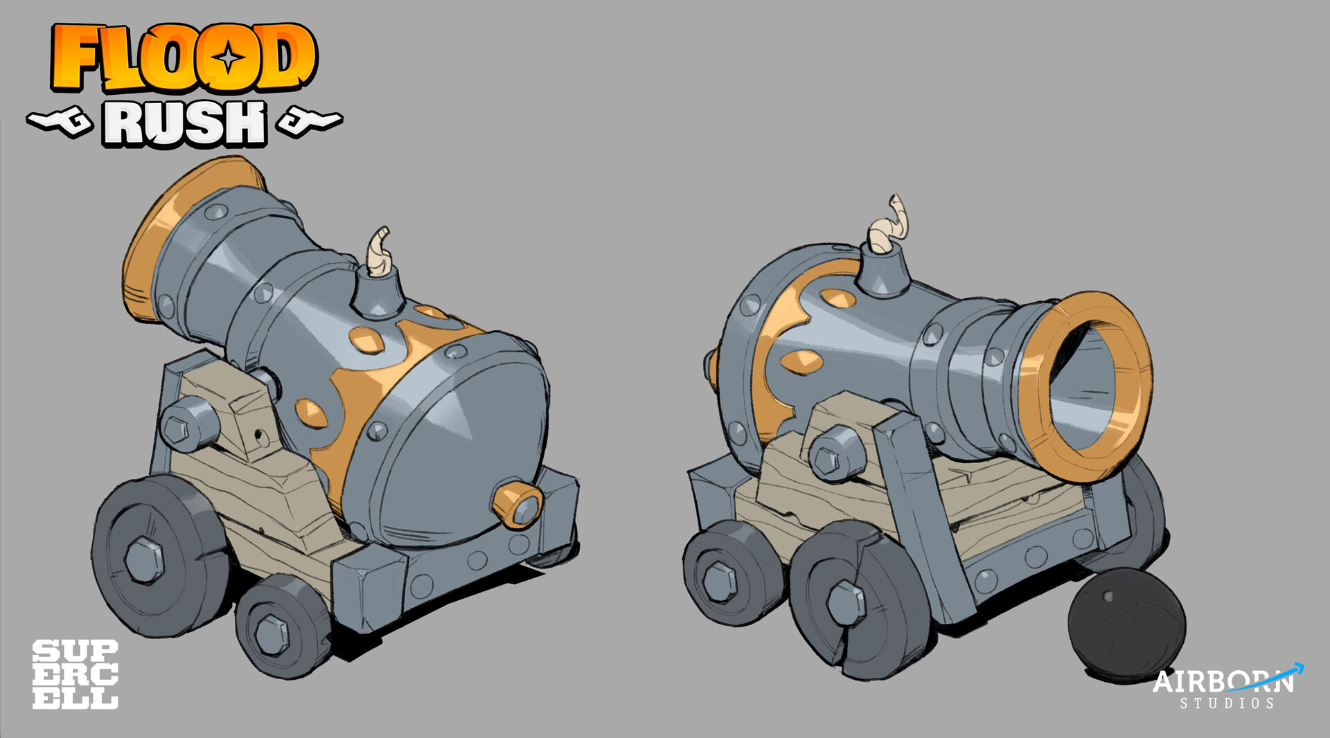 Airborn Studios - Floodrush - Clam Island Concepts