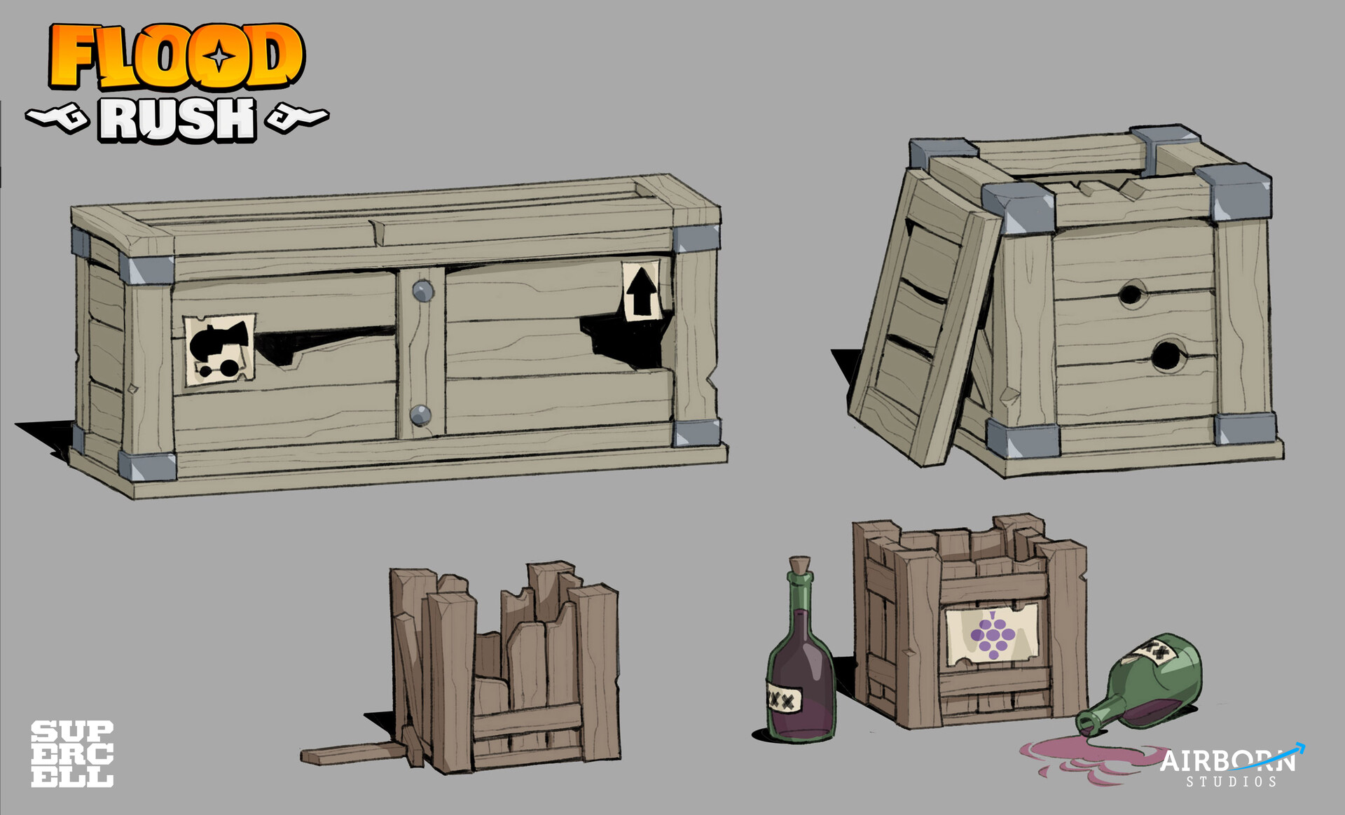 Airborn Studios - Floodrush - Clam Island Concepts