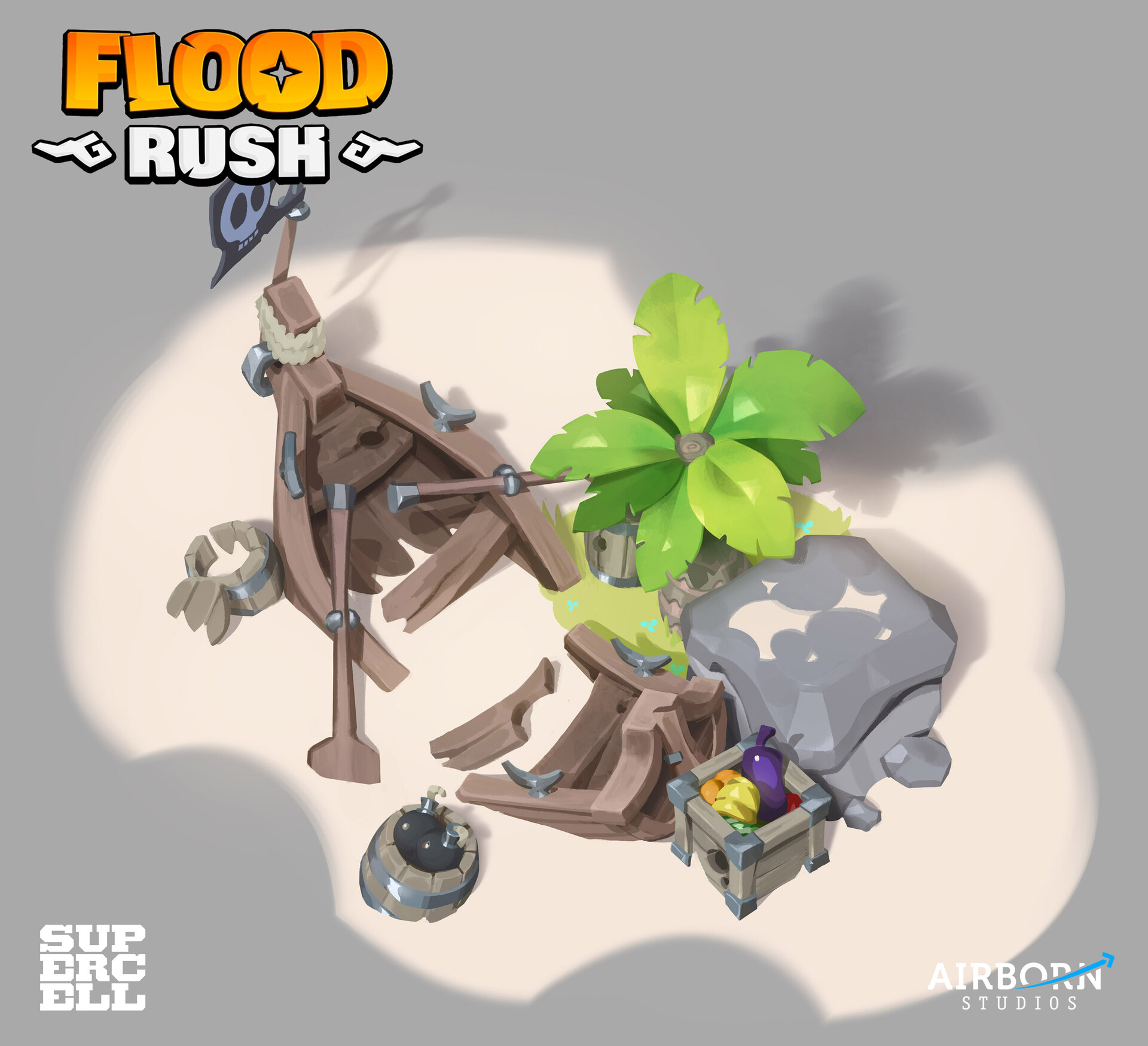 Airborn Studios - Floodrush - Clam Island Concepts