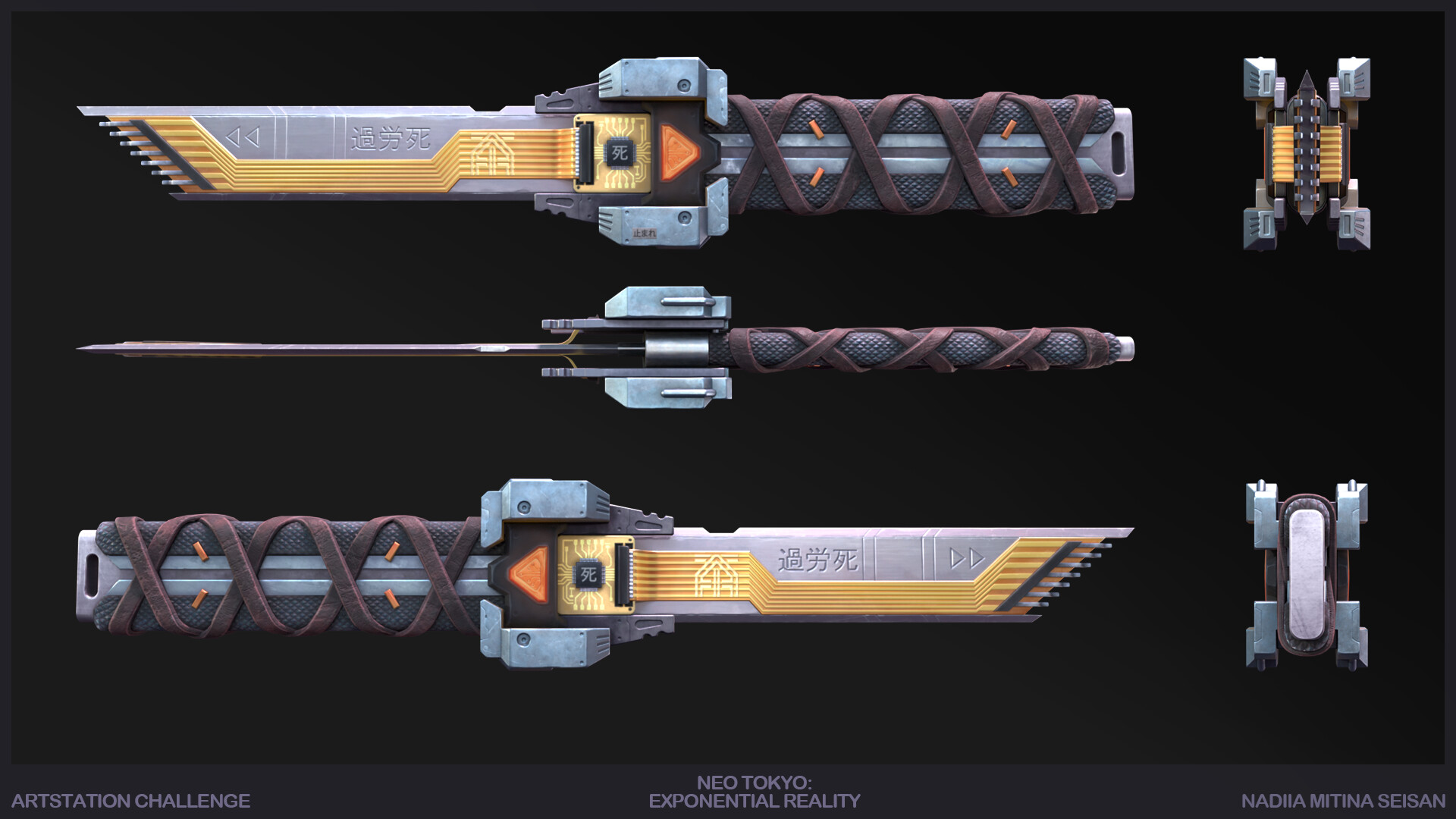 Nadiia Mitina Seisan - Gunrunner's Tanto