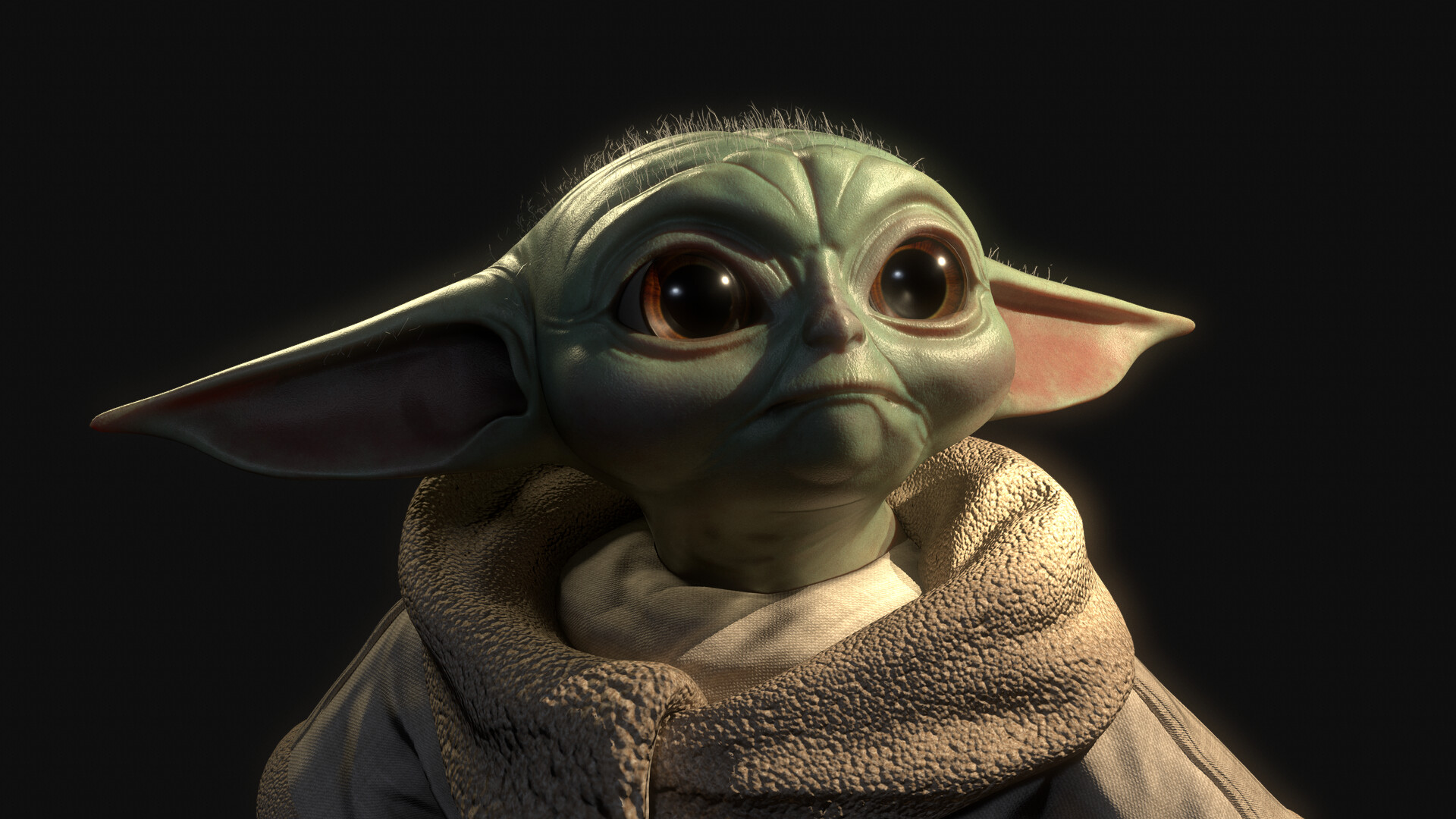 ArtStation - My vision of Grogu in the Mandalorian series