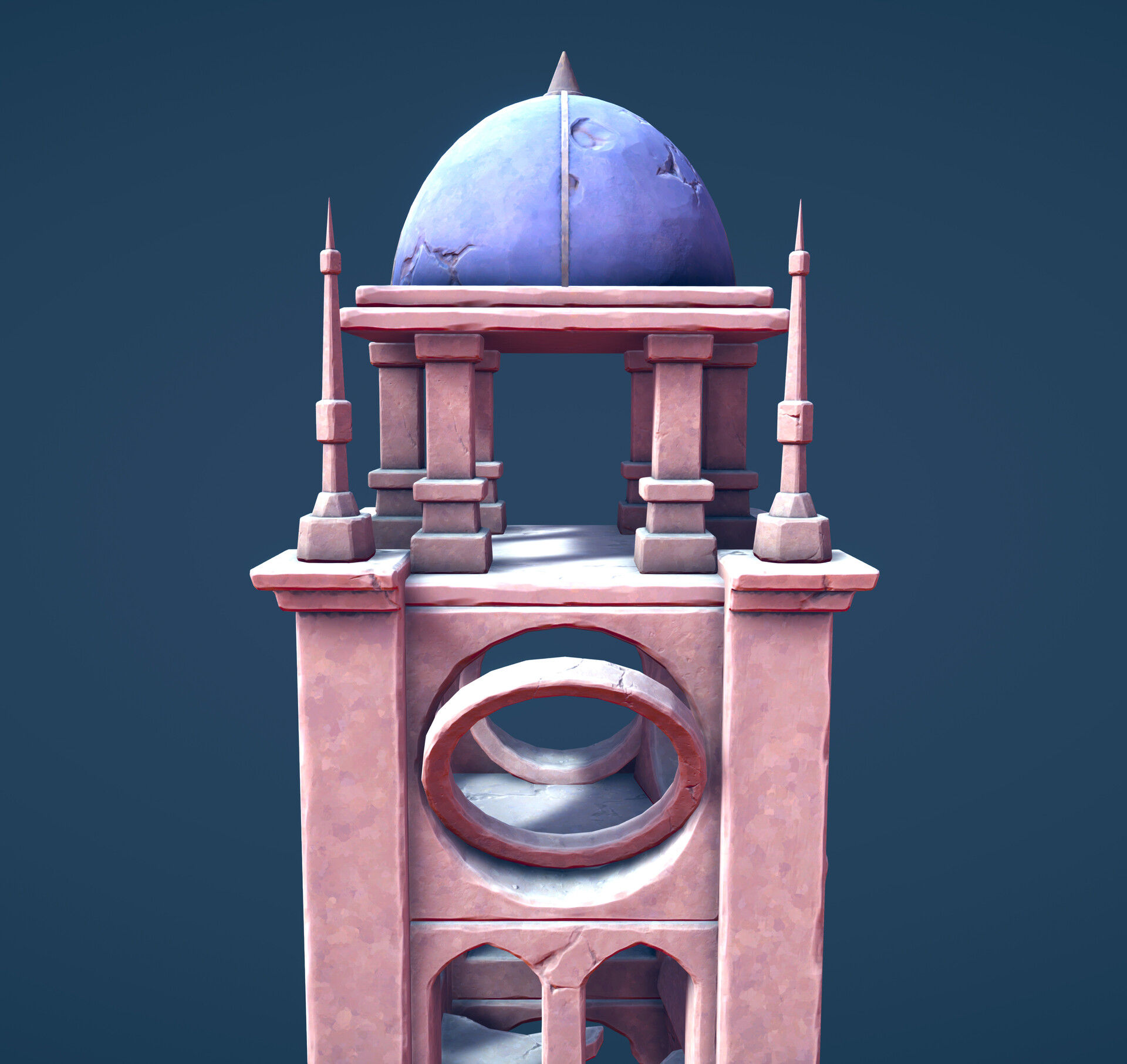 ArtStation - Stylized Clocktower