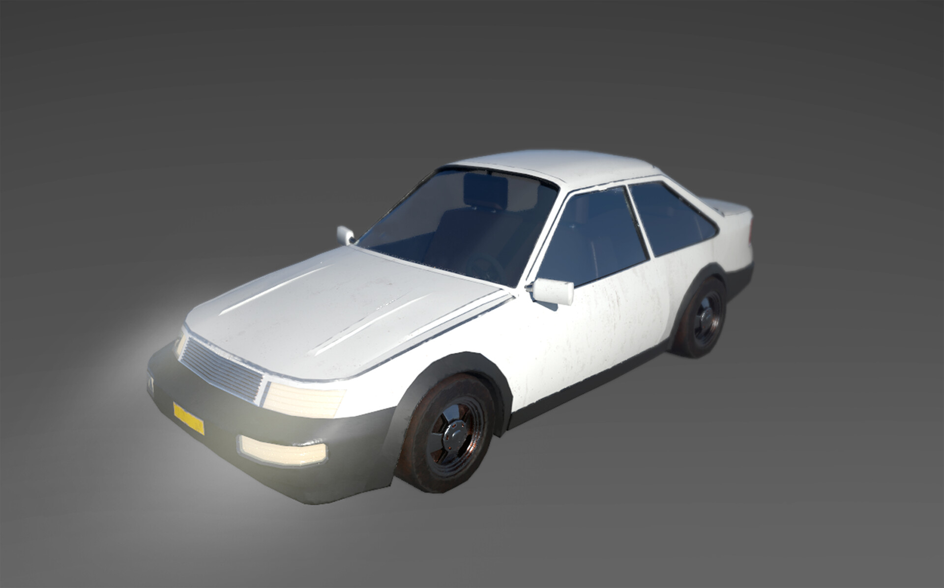 ArtStation - Low-Poly Stylized Car