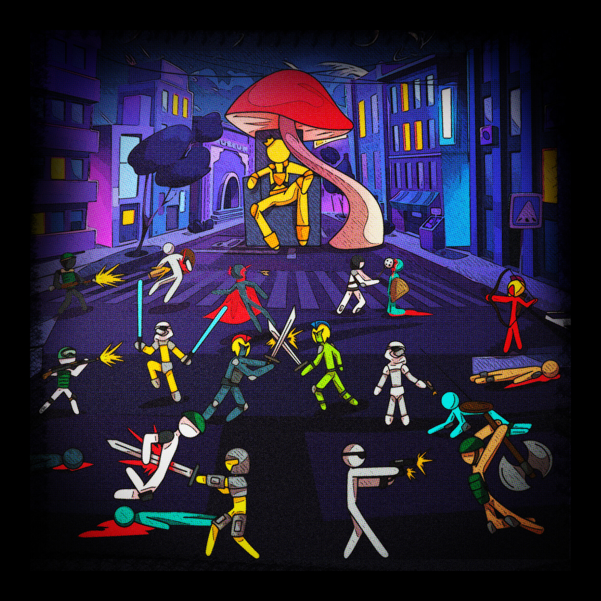 ArtStation - Stickman wars