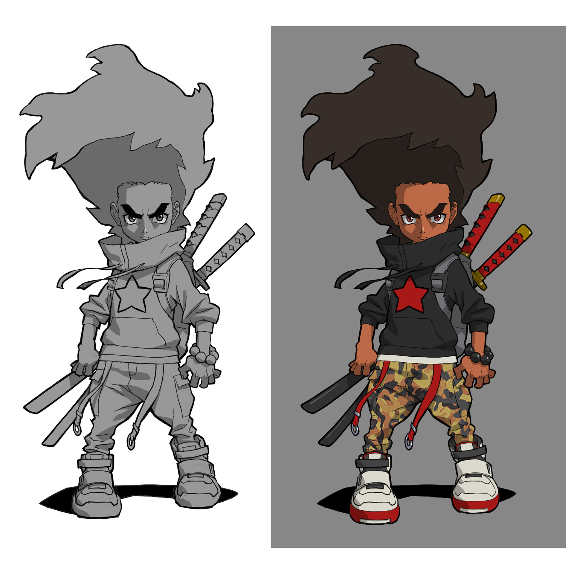 Seung Eun Kim - The Boondocks Reboot art 2