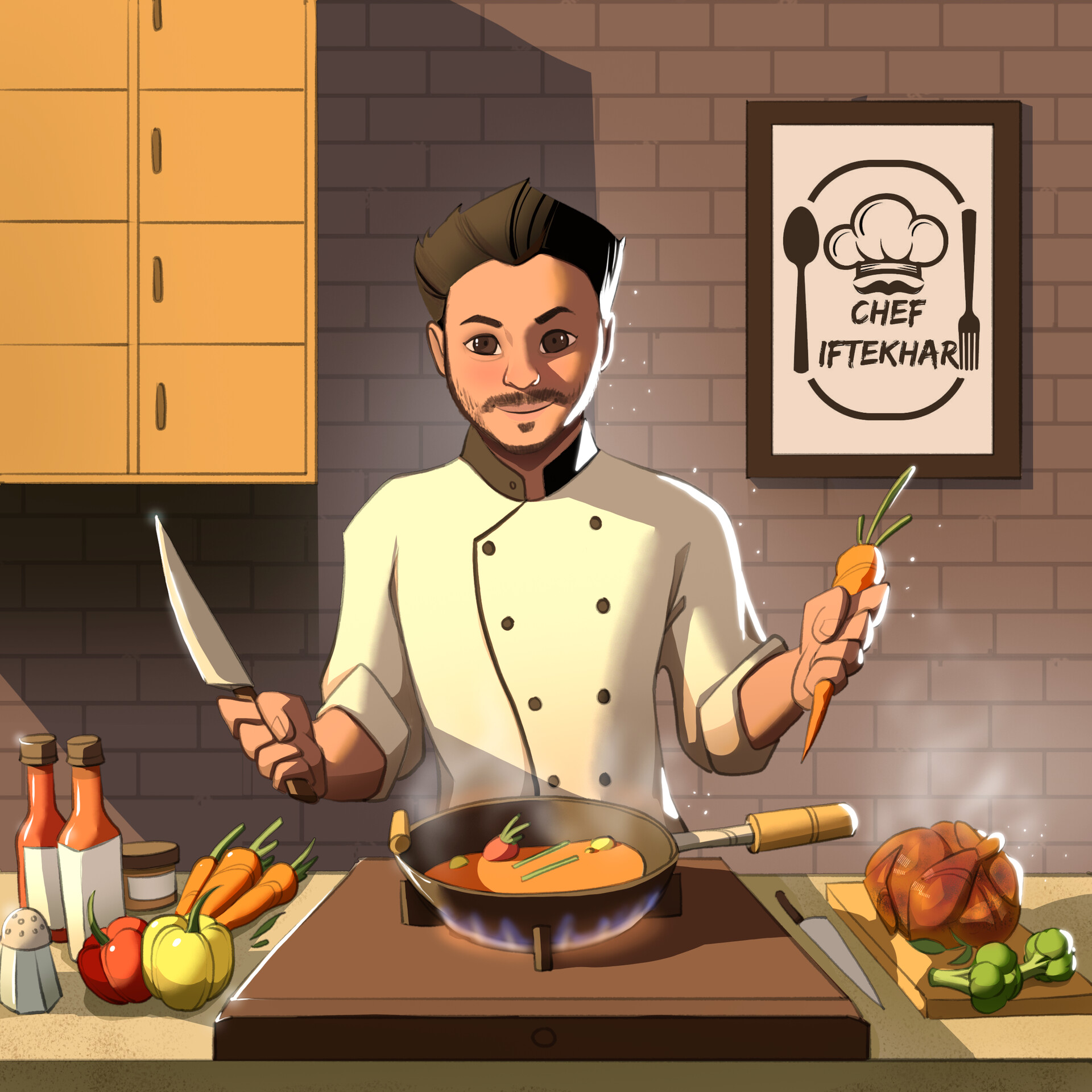 ArtStation - Iftekhar the chef