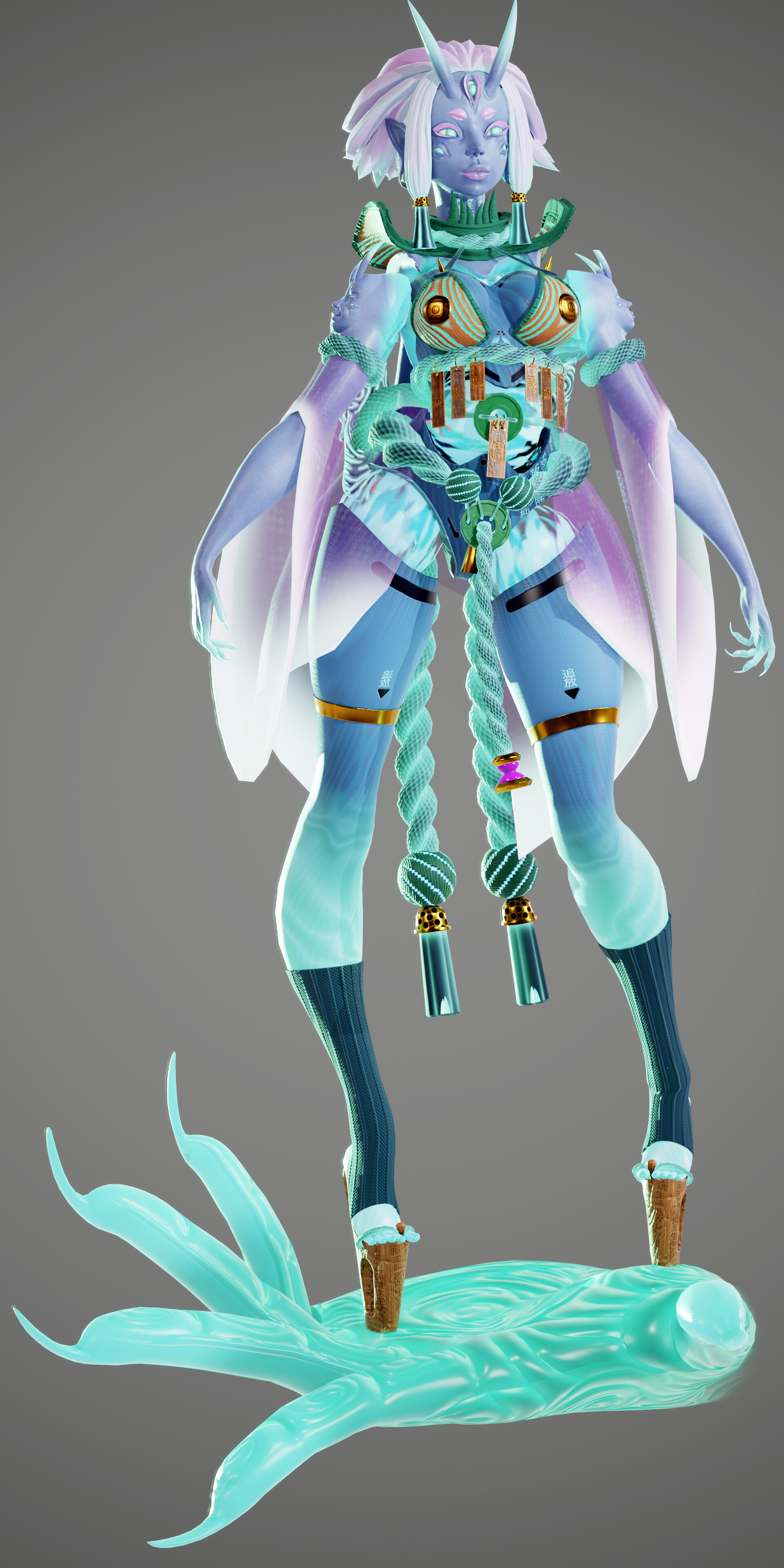 ArtStation - Lyn (Neo Tokyo: Exponential Reality)