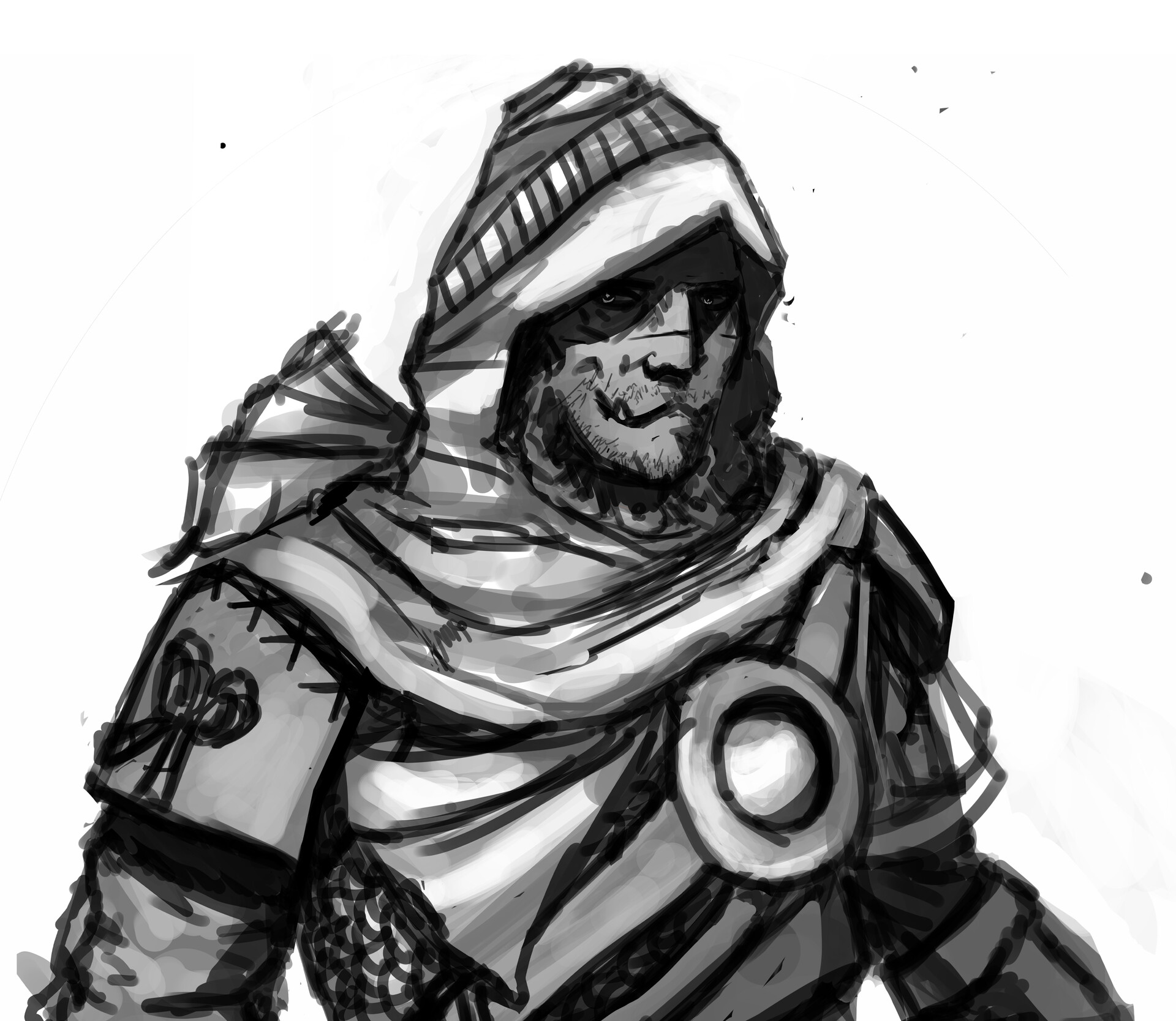 ArtStation - Eberron Character Sketch