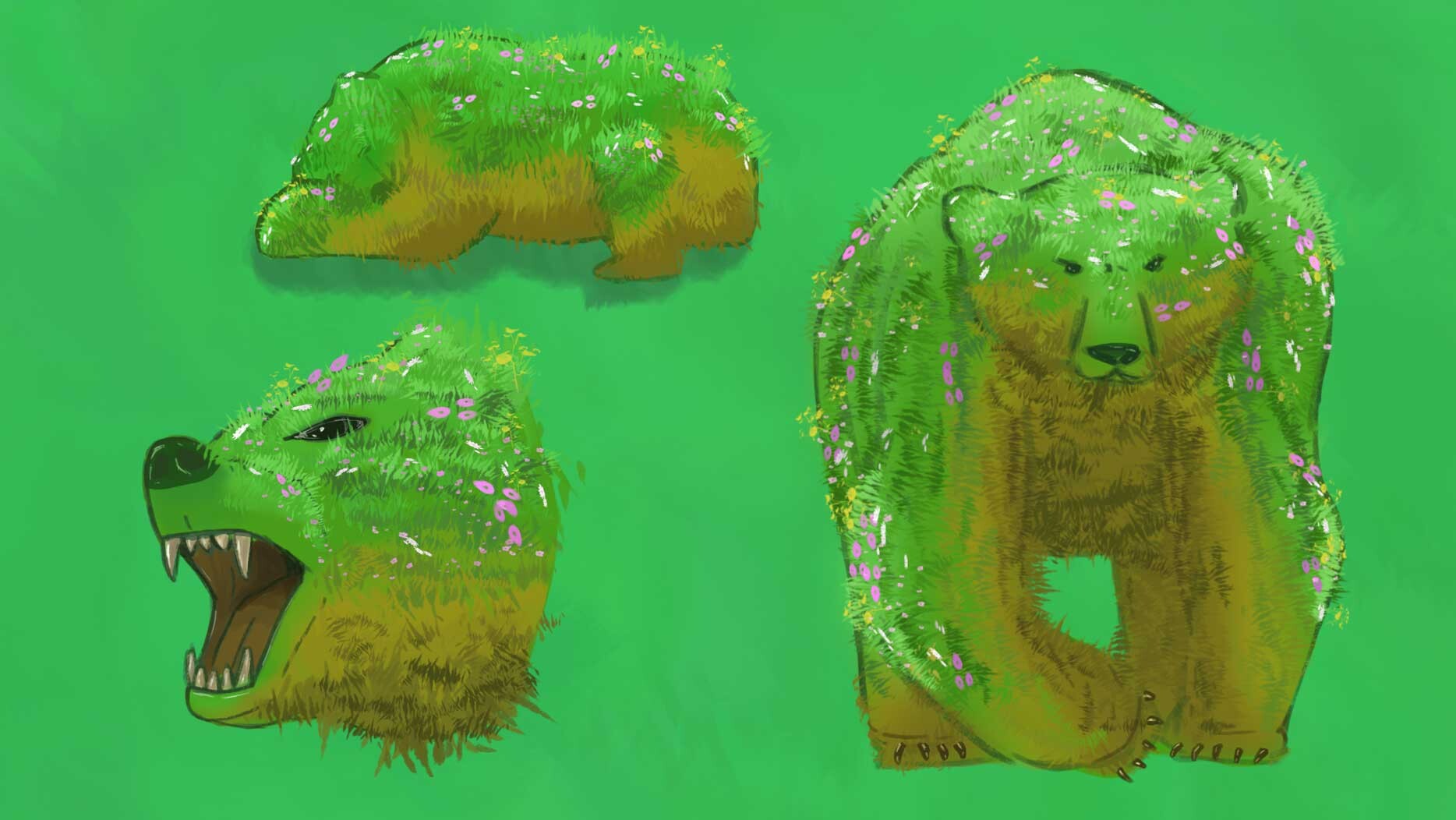 ArtStation - Mutated Bear