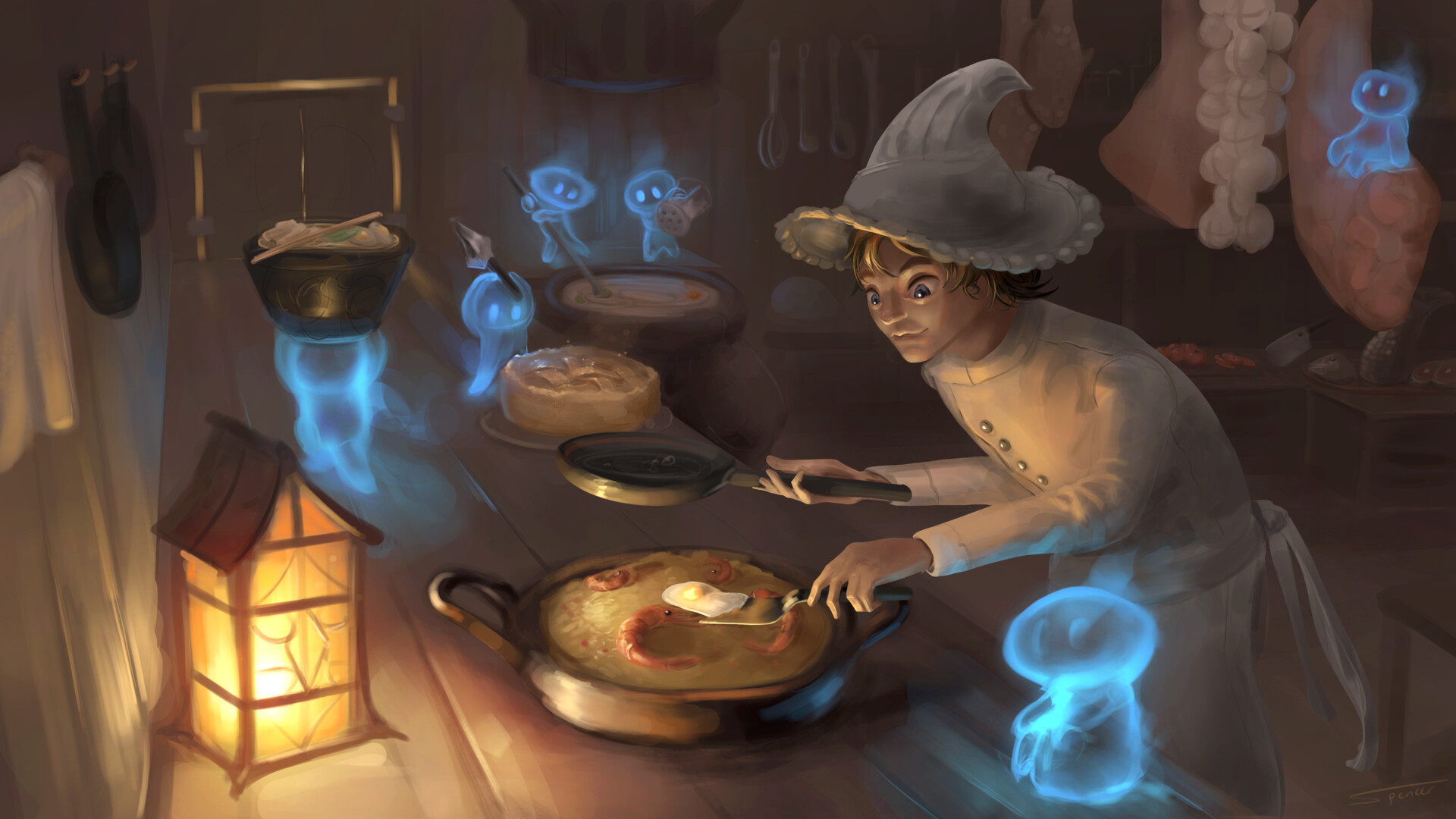 ArtStation - The Mage Chef