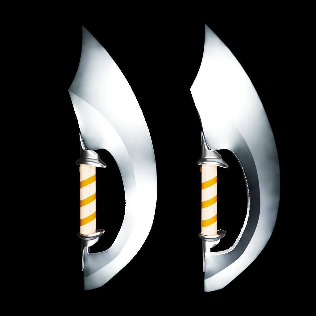 ArtStation - Matchlock battle axe