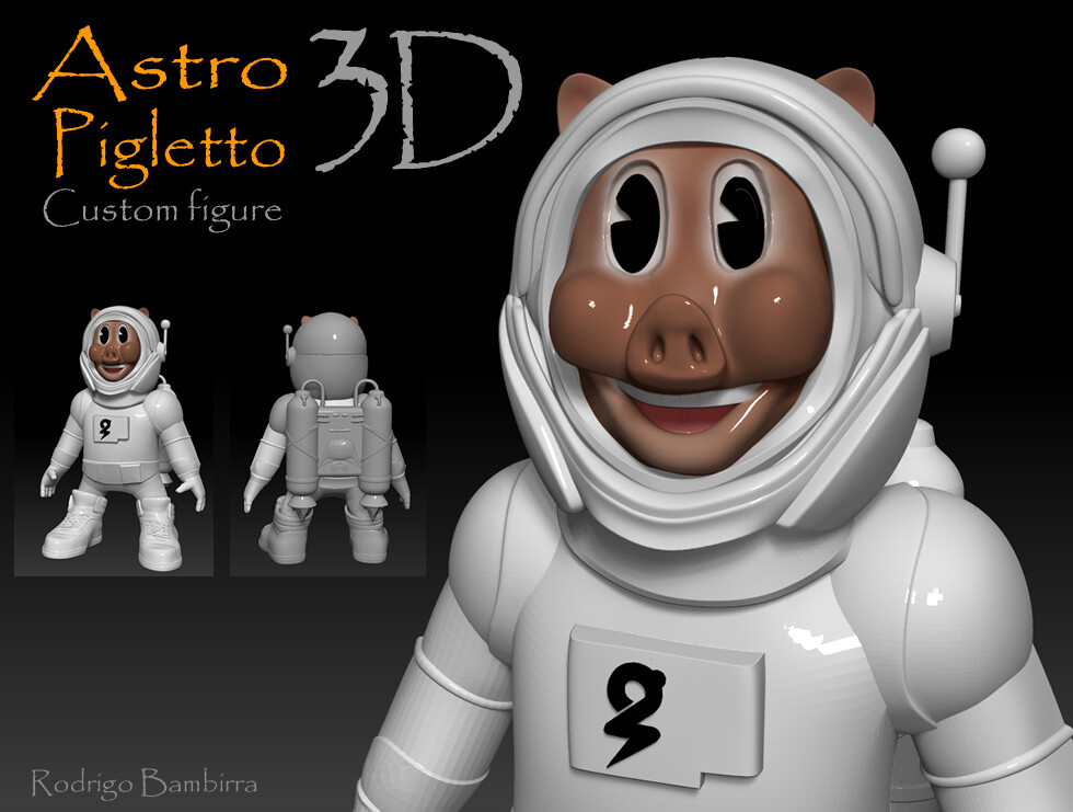 ArtStation - Astro Pigletto 3D